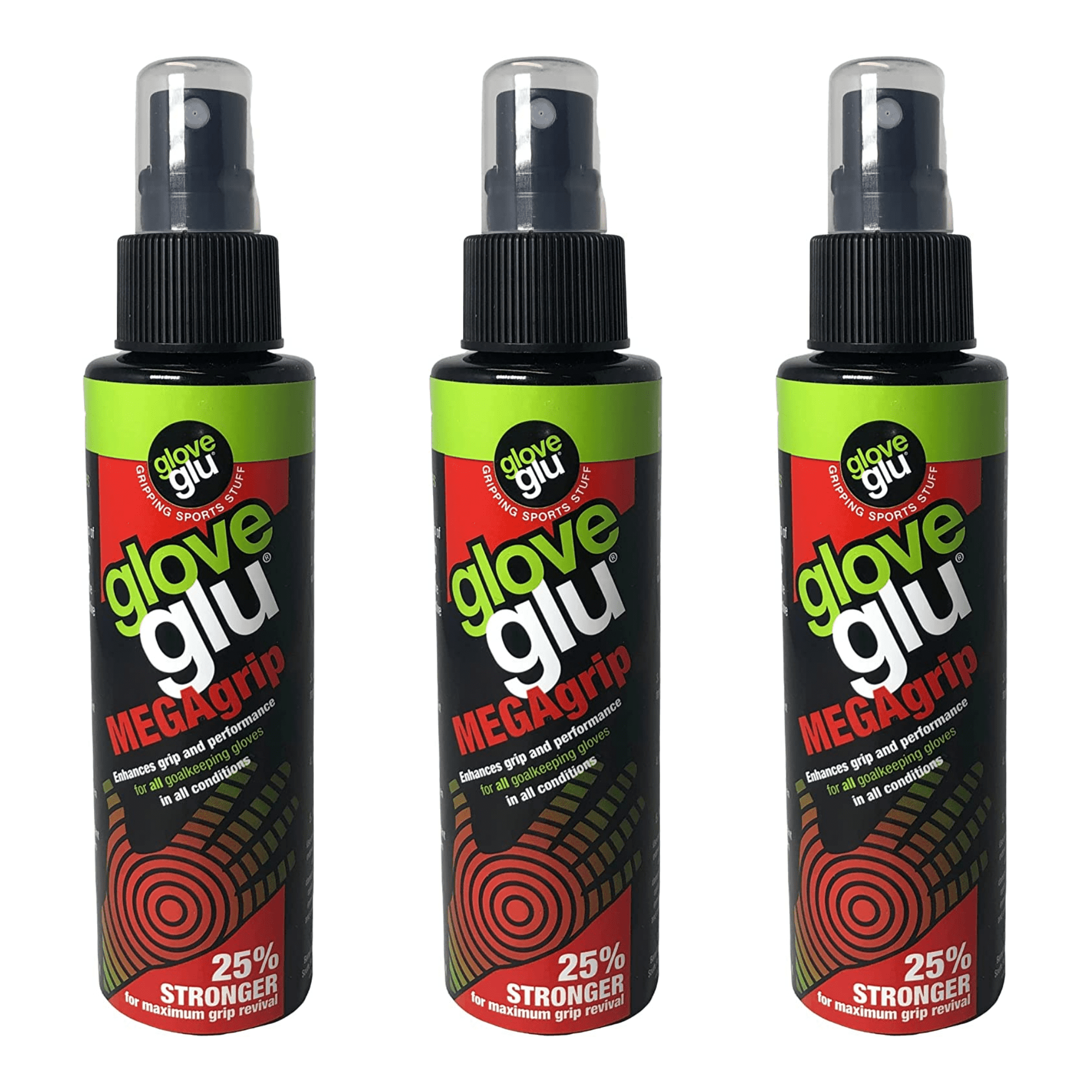 Glove Glu Mega Grip Red Pack of 3 - Walmart.com