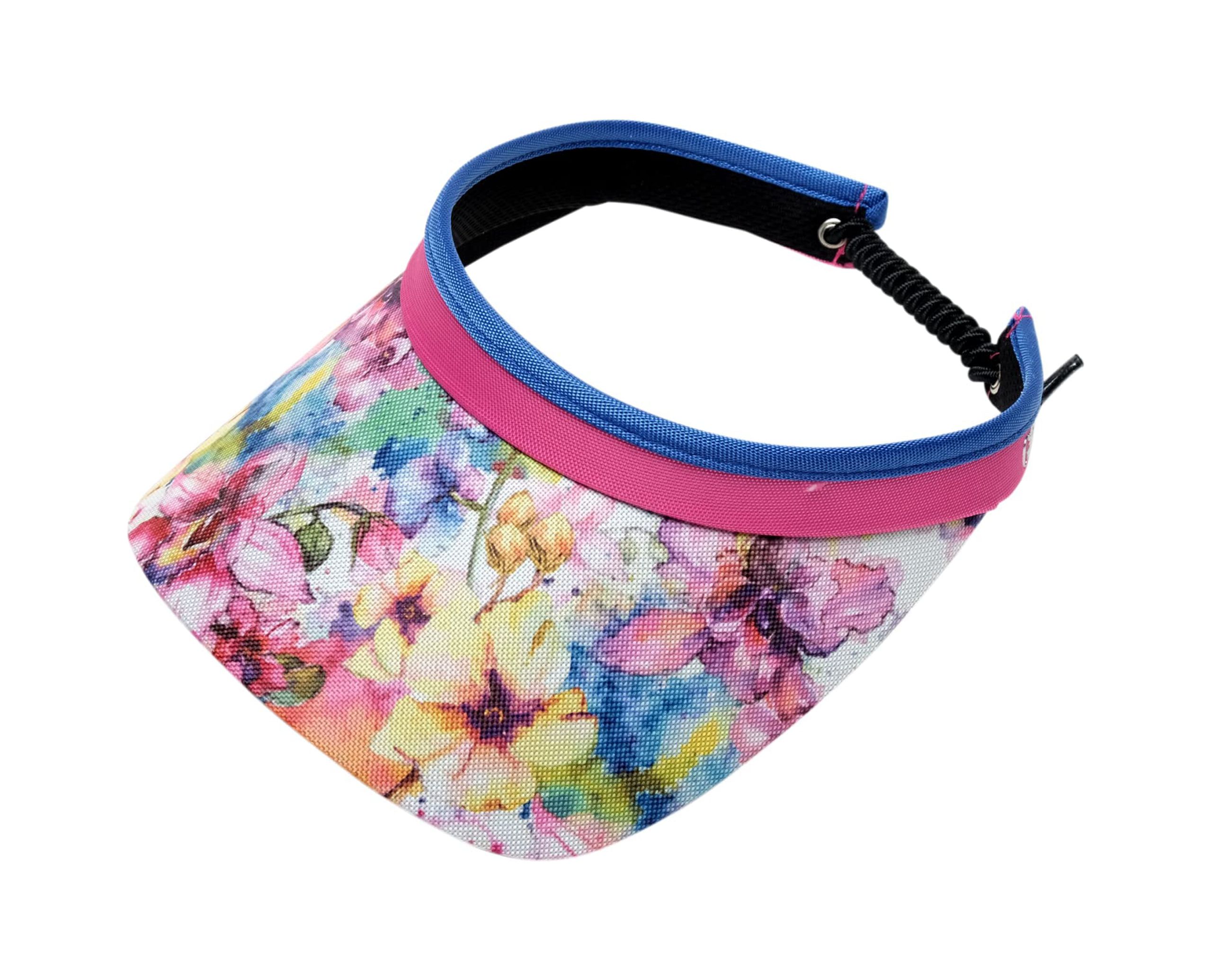 Glove It Print and Solid Coil Visor, Ladies Visor Hat, Sun Visor for ...