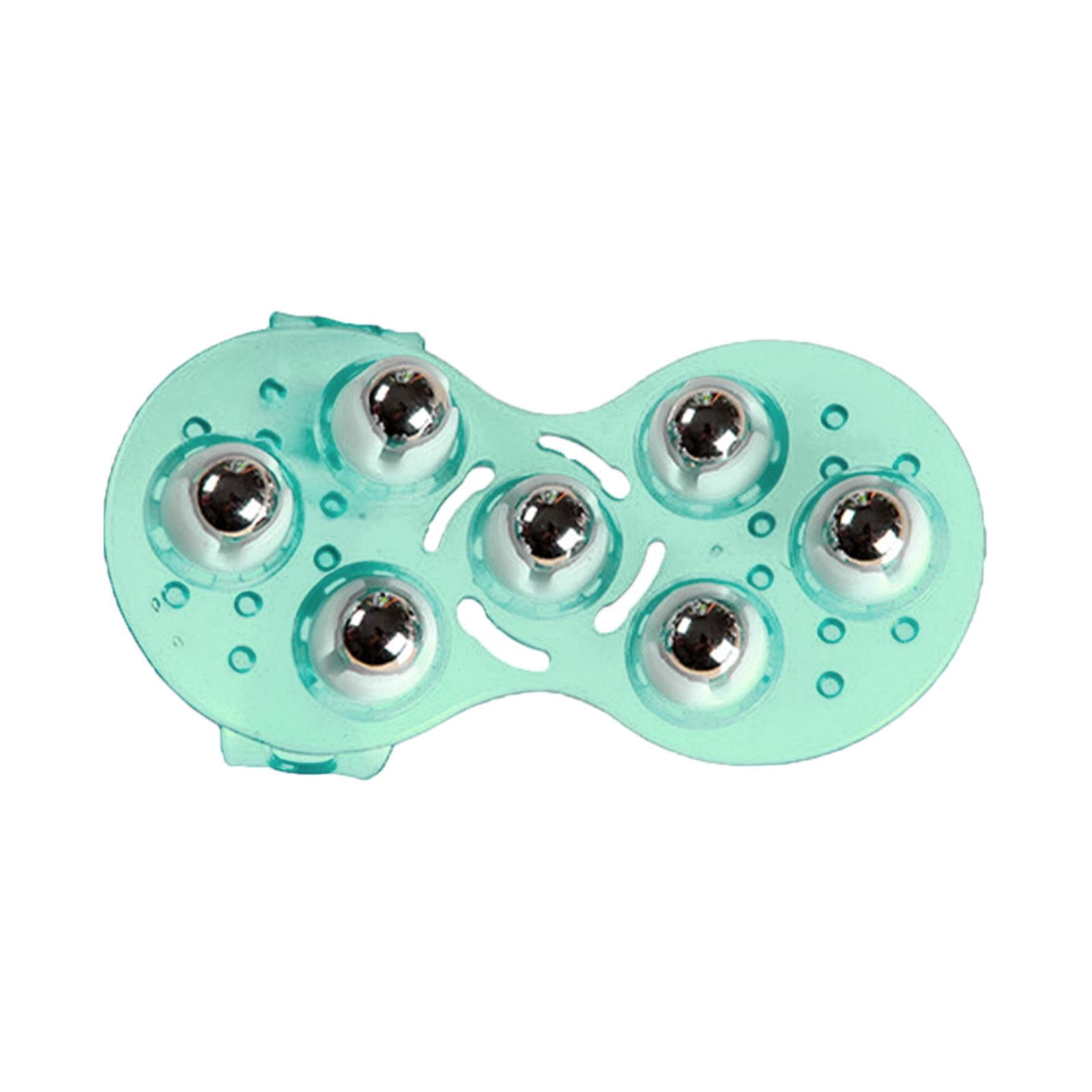 Glove Massager Shaped Hand Massage Manual 360°roller Mental Roller Relax Body Muscles Portable