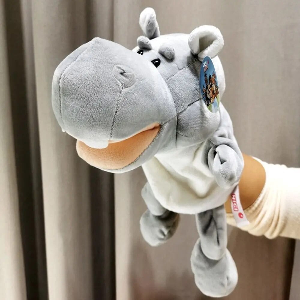 Glove Panda Stuffed Animals Cartoon Plush Toys Children Puppets Animal ...