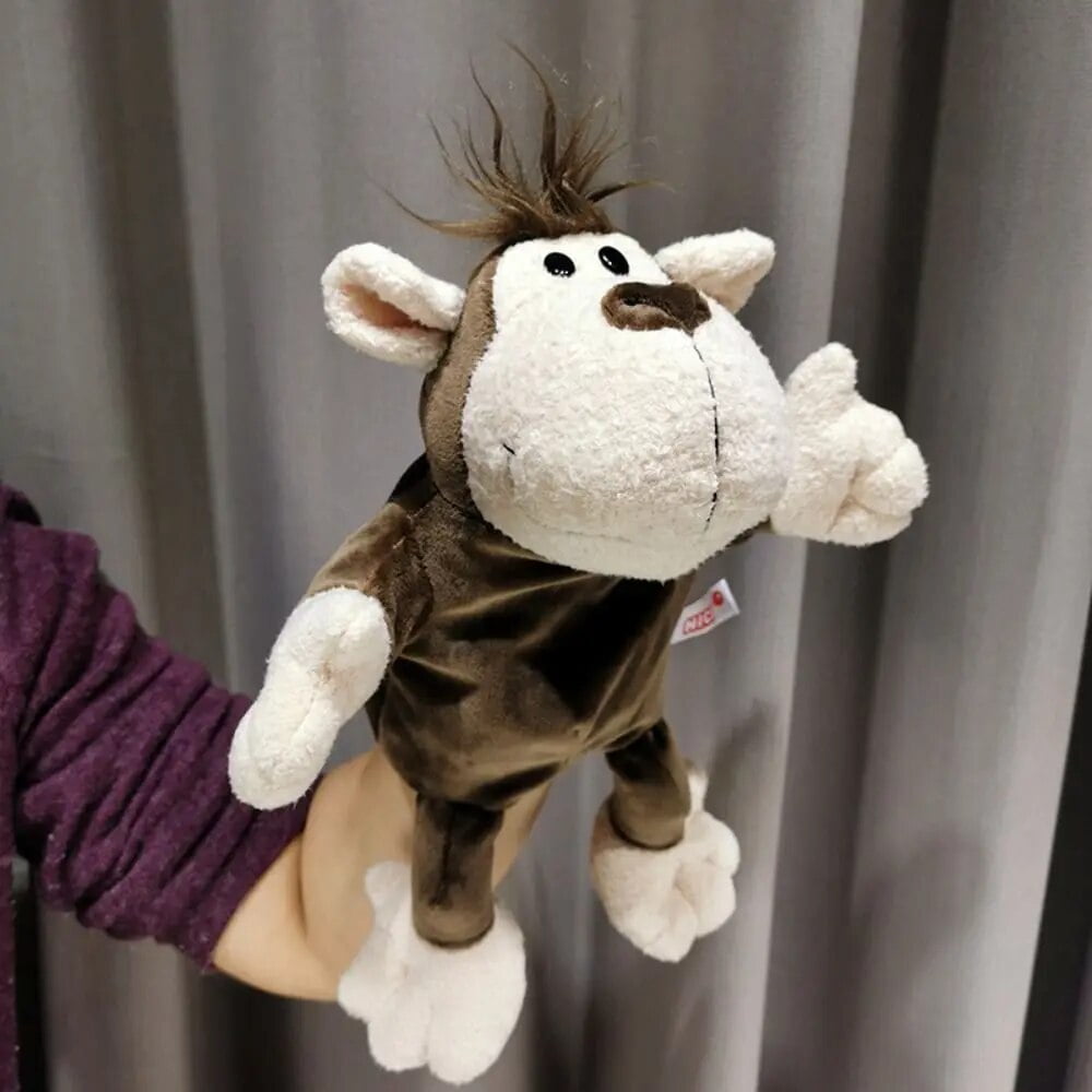 Glove Panda Stuffed Animals Cartoon Plush Toys Children Puppets Animal ...