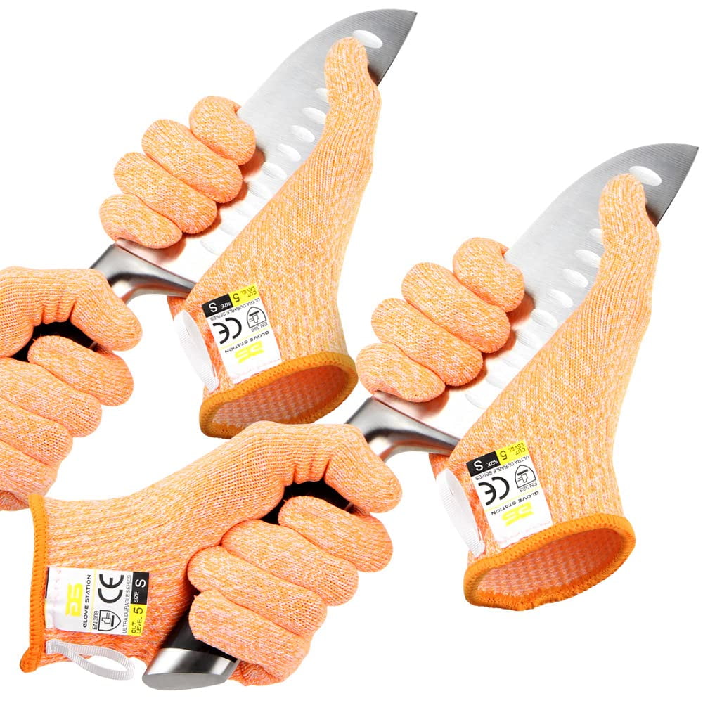 Glove Station Ultra Durable Series Cut Resistant Gloves - Cutting ...