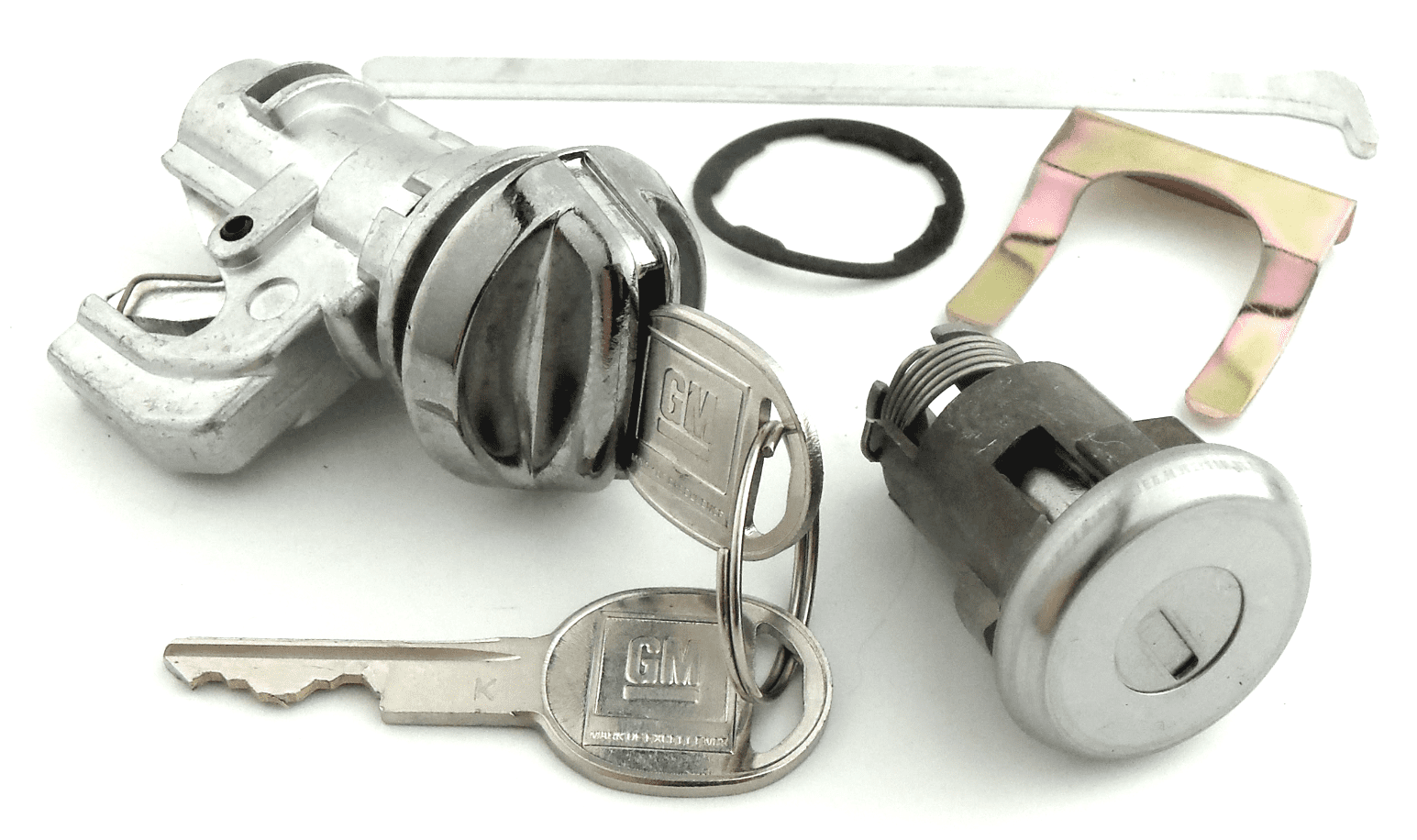 Glovebox Case and Trunk Lock Set For 1968-1969 Chevelle and 1968-1979 ...