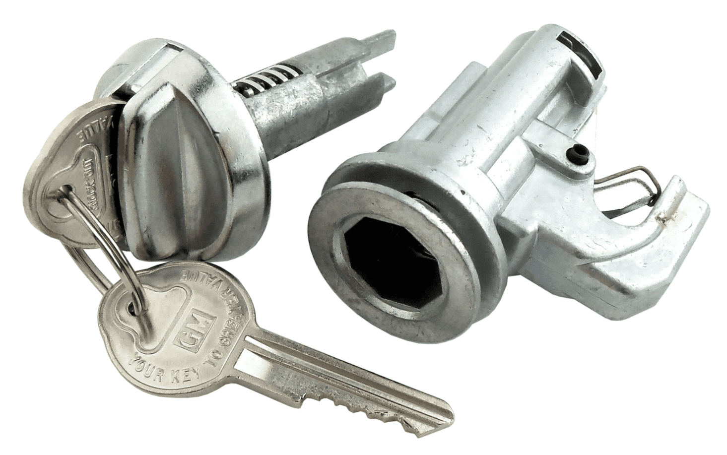 Glovebox Lock Set Original Style Keys 1968-1976 Impala Bel Air Biscayne ...