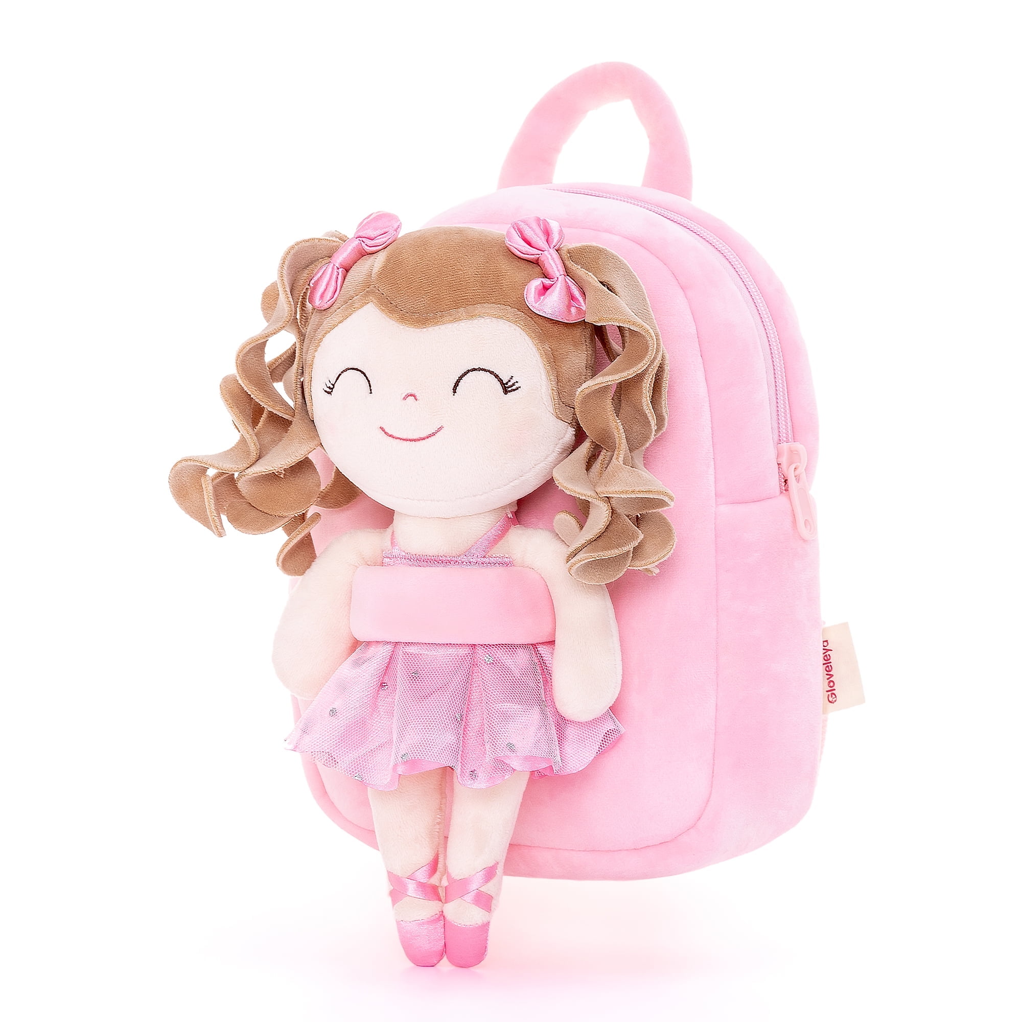 Gloveleya Toddler Kids Doll for Girls Soft Curly Hair Dolls Pocket ...