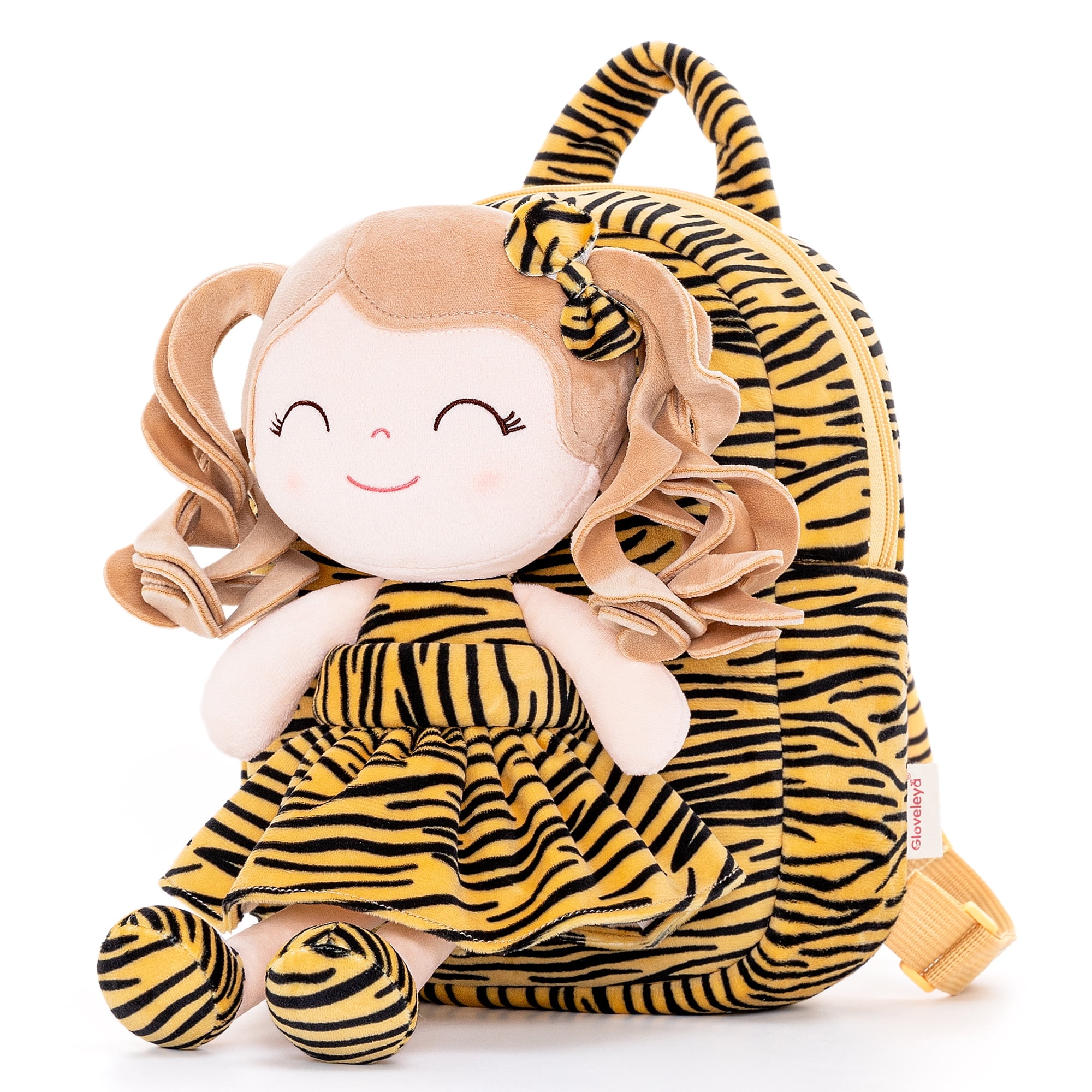 Gloveleya Tiger Doll Toddler Kids Doll for Girls Soft Dolls Pocket Wild ...
