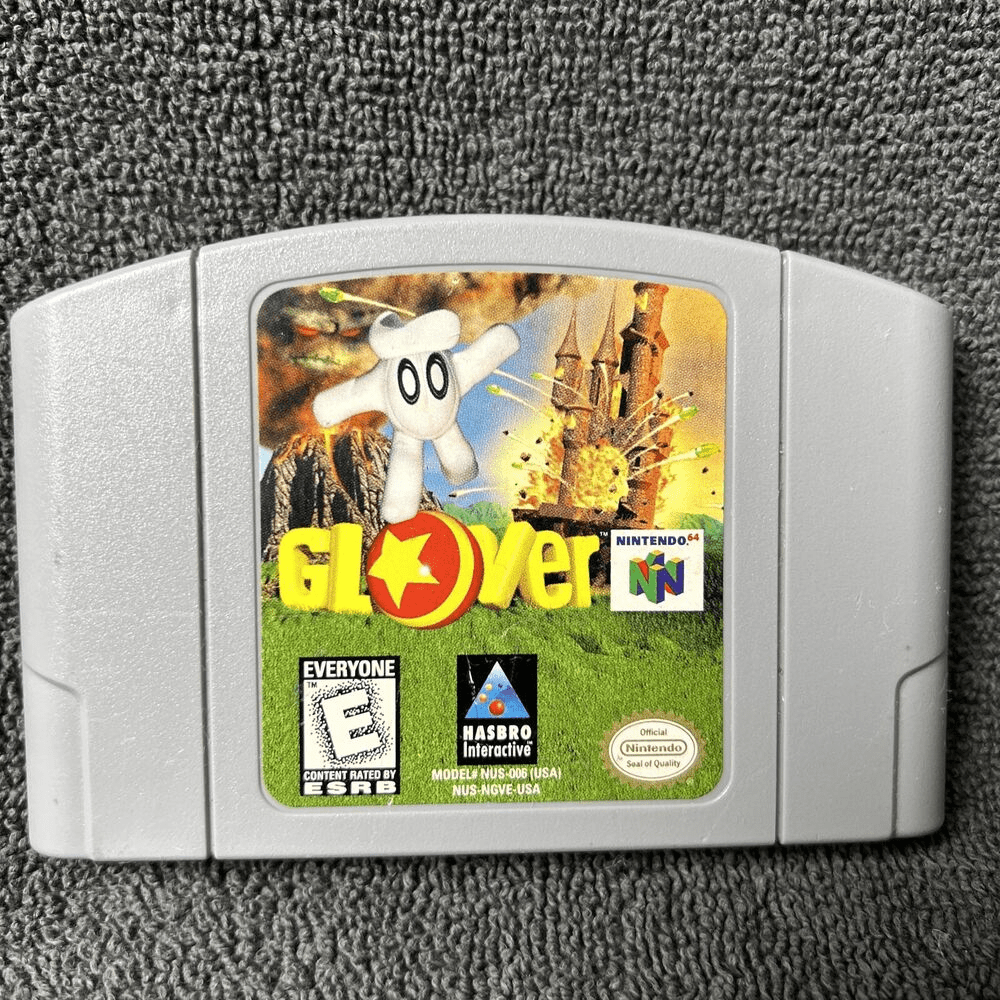 Glover Nintendo 64 N64 Original Genuine Classic Game Cassette Only ...