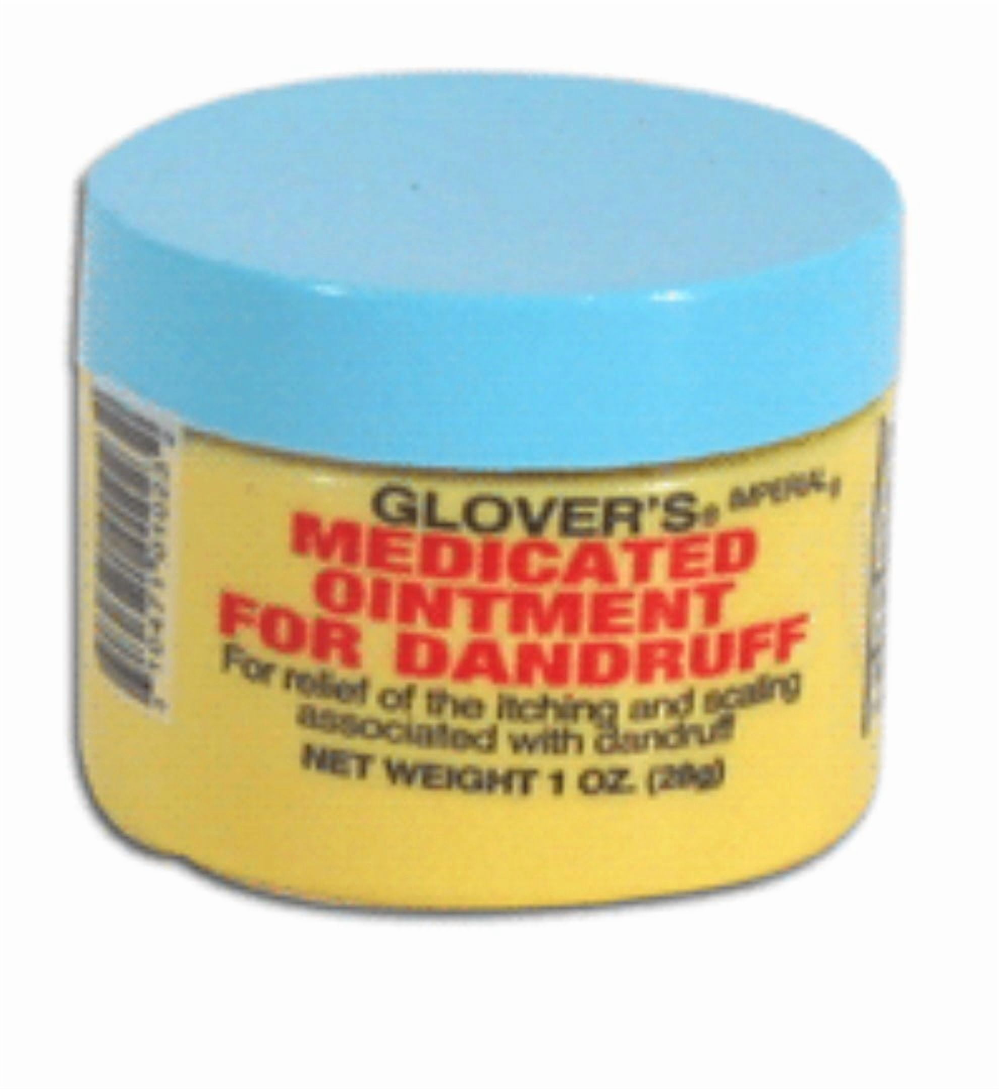 Glovers Medicated Ointment for Dandruff 1 oz (Pack of 2) - Walmart.com