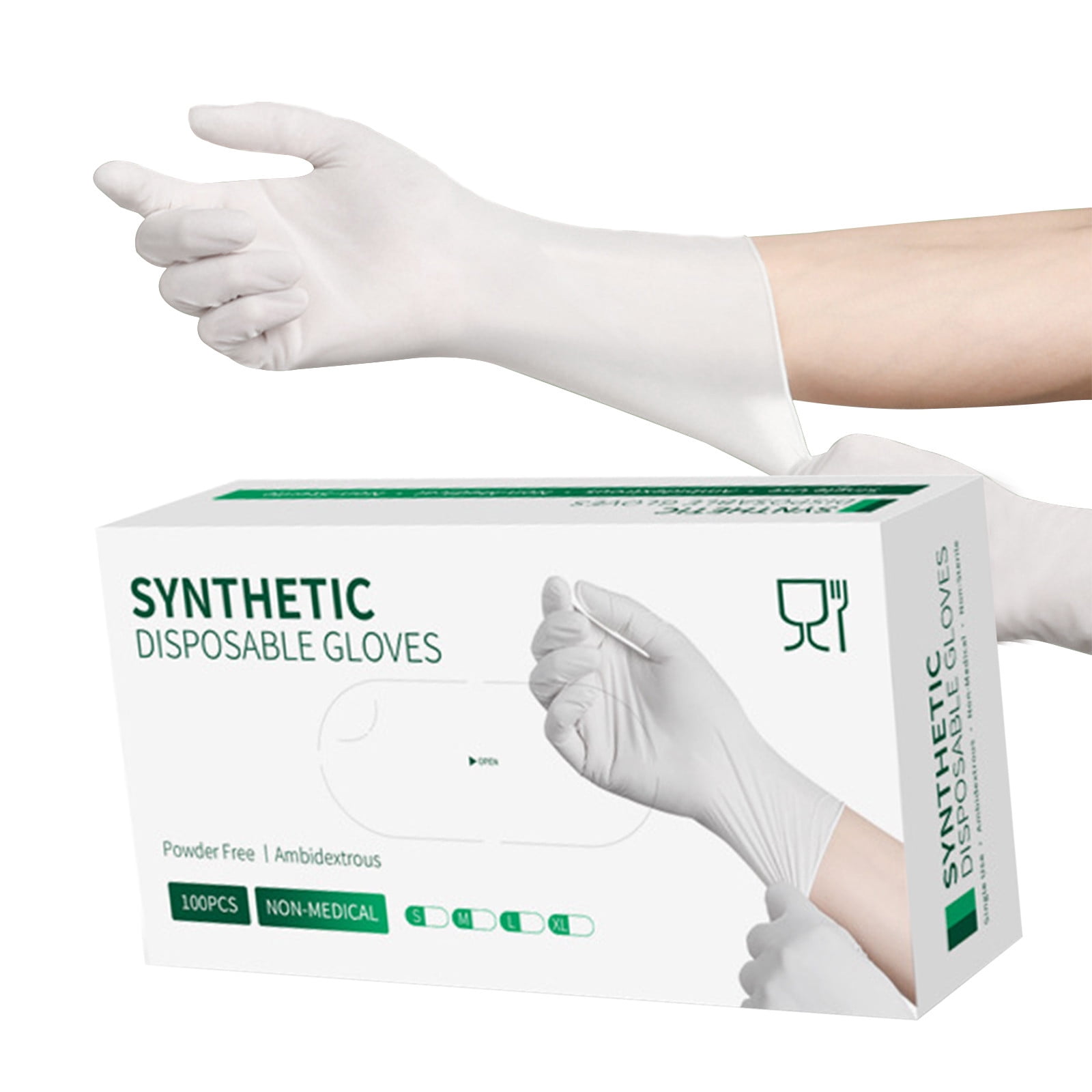 Gloves Disposable Heavy Duty Nitrile Gloves Medium Disposable Gloves ...