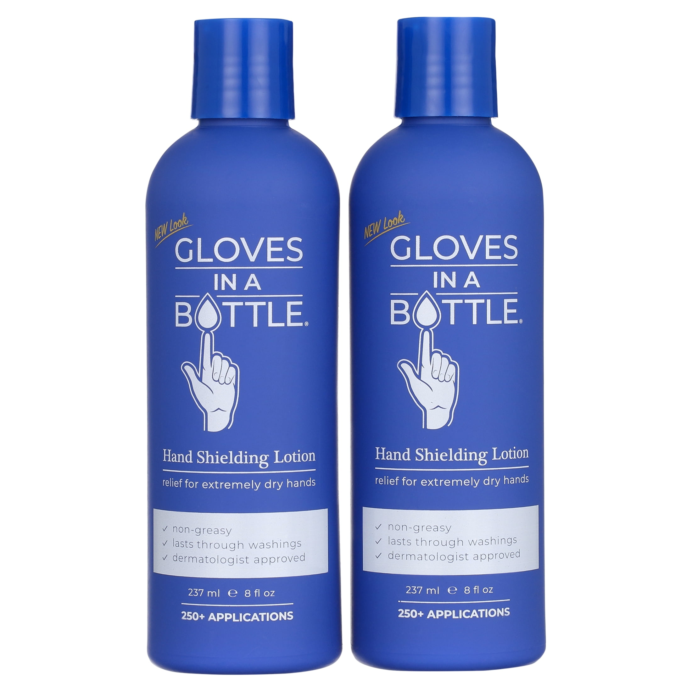 Gloves In A Bottle Shielding Lotion, 8oz 2 Pack with Pump - Walmart.com