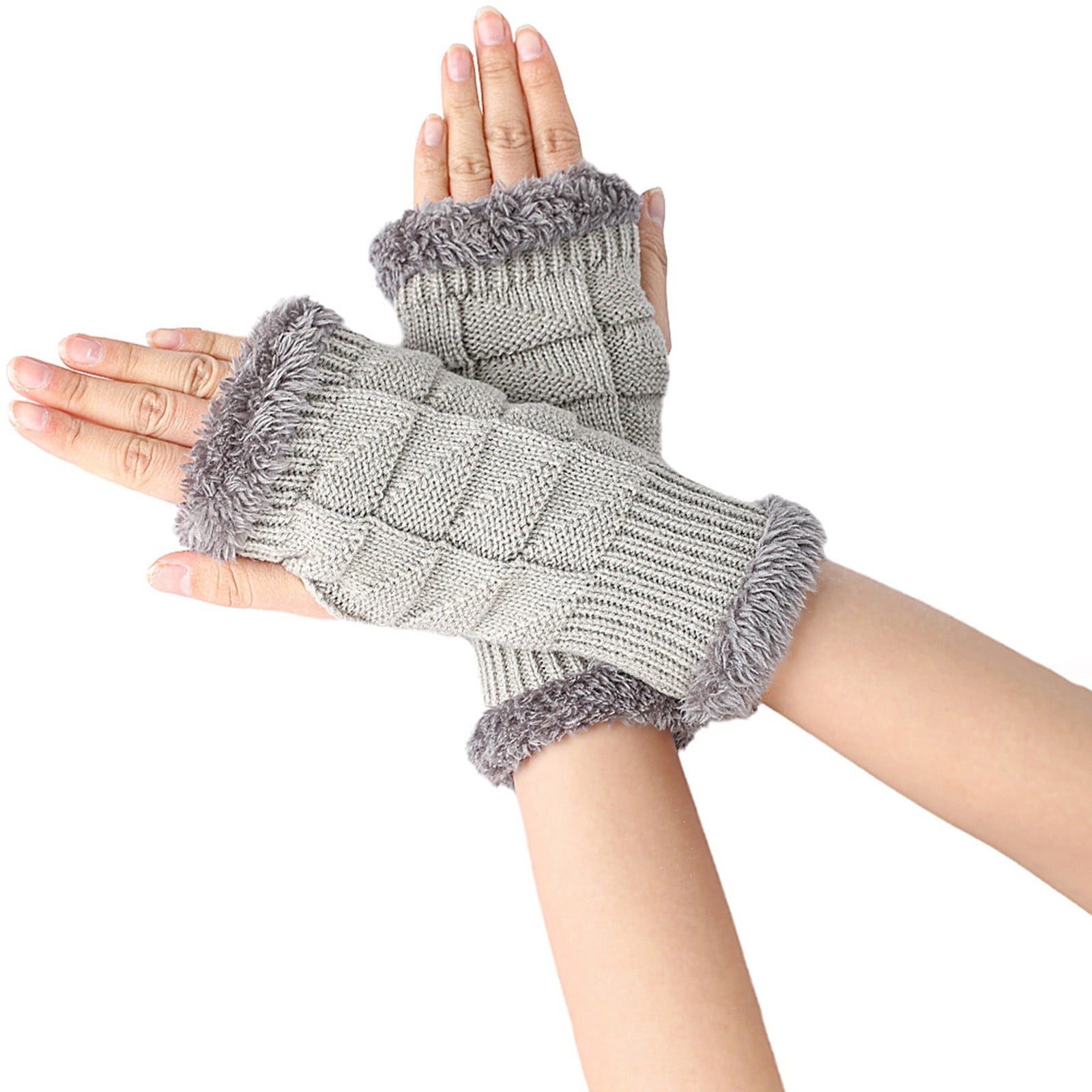Gloves Mittens Men Winter Warm Gloves Mittens Combo with Pocket Women'S ...