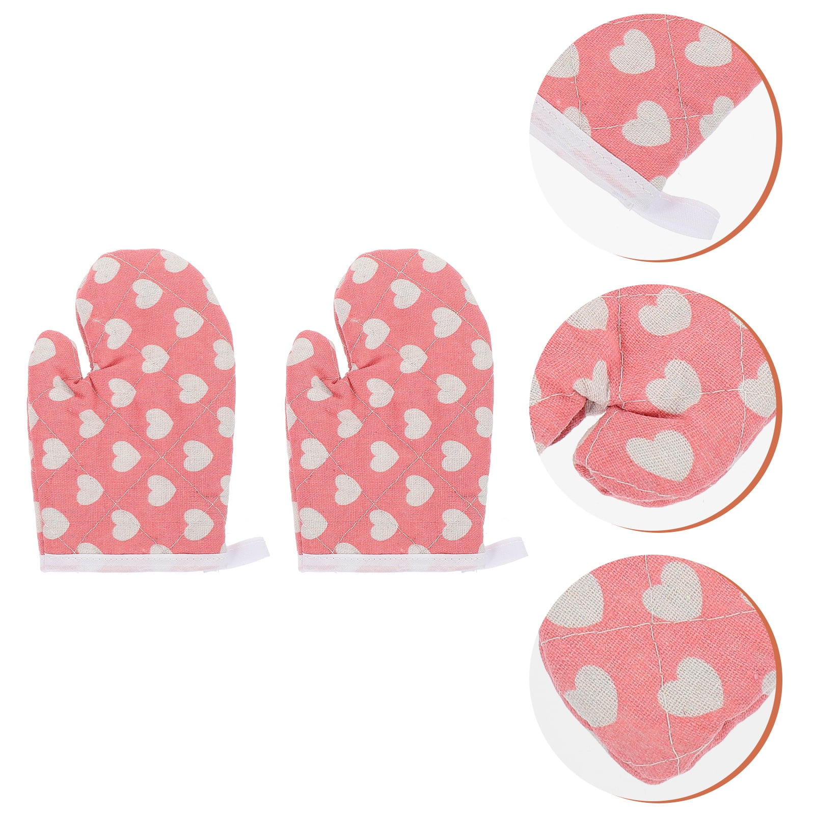 Gloves Oven Mitts Kids Mittens Kitchen Bakingbbq Grilling Barbecue ...