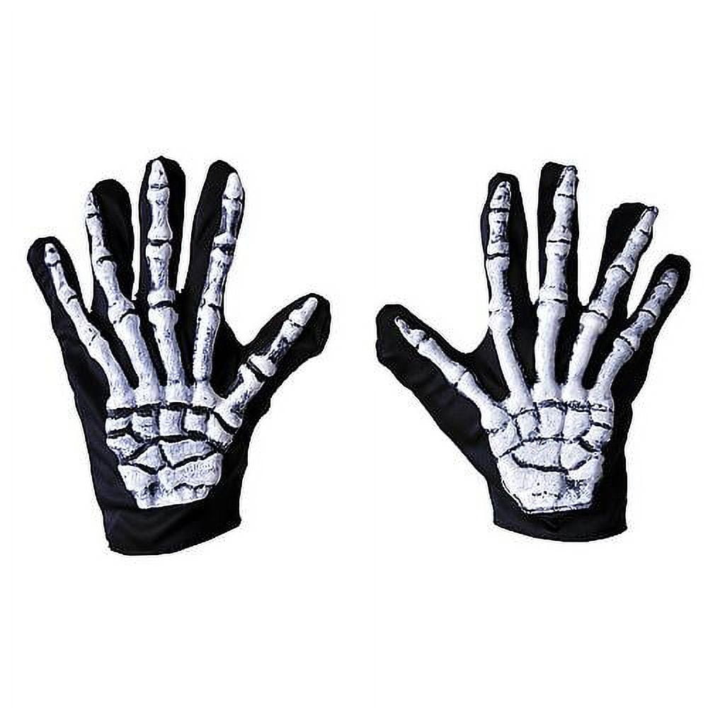 Gloves Skeleton Adult Halloween Accessory - Walmart.com