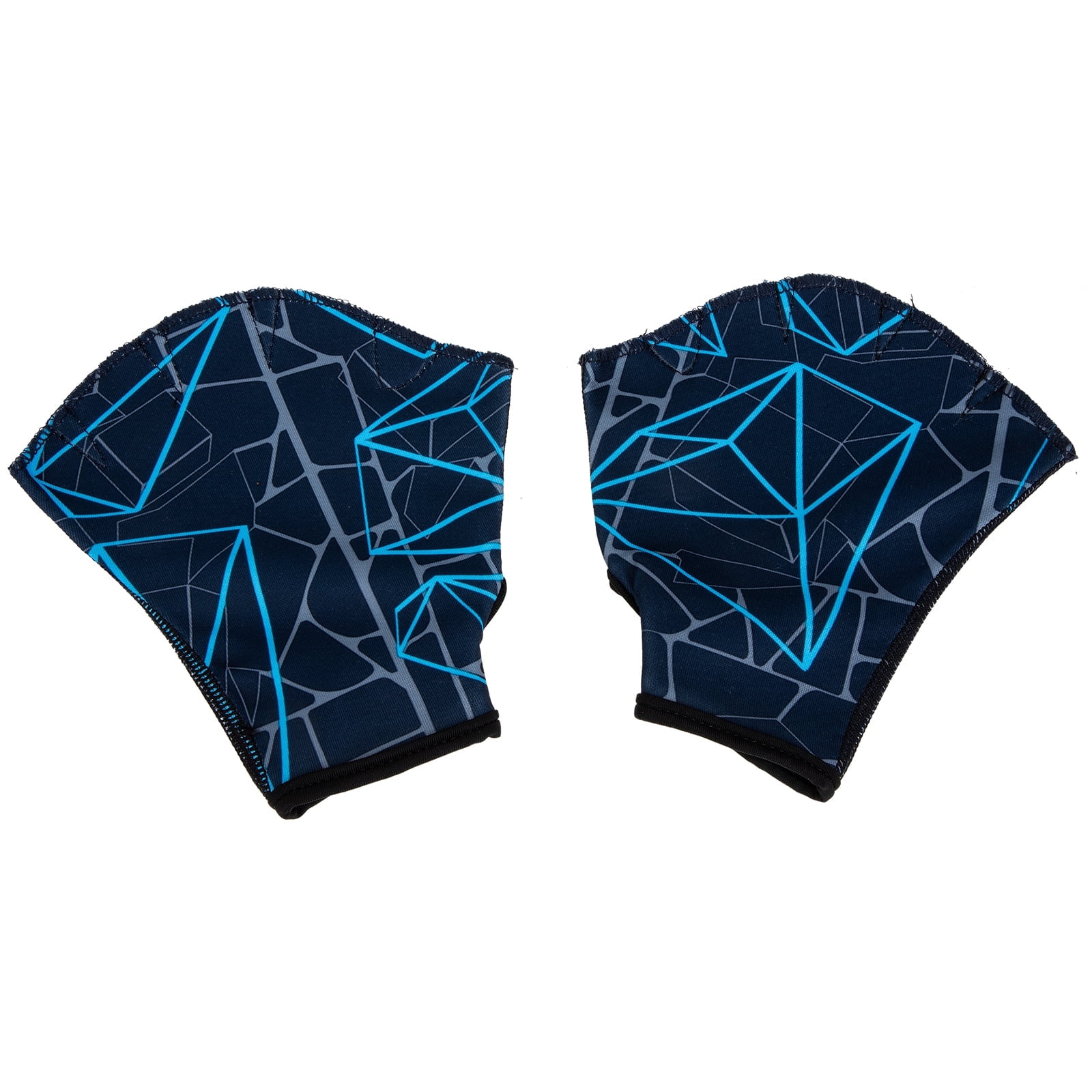 Gloves Swimming Fins Paddles Hand Webbed Flippers Diving Fitness Men ...