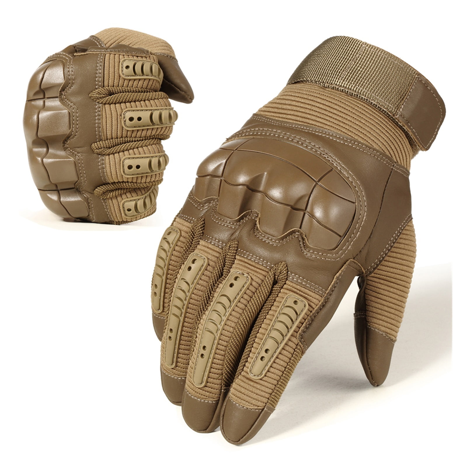 Gloves Touch Screen Hiking Cycling Biker Training Climbing Hard Knuckle ...