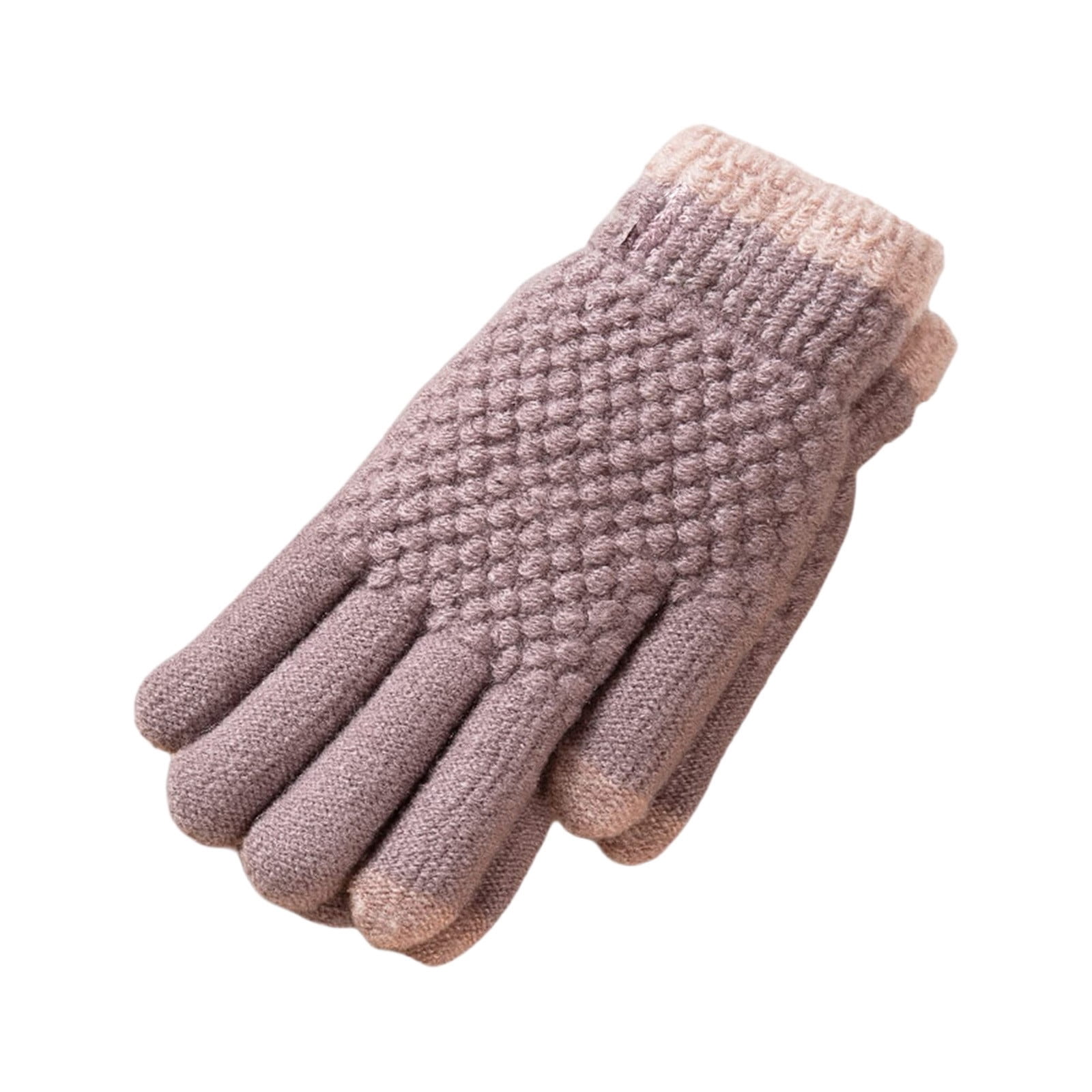 Gloves Warm Winter Gloves Winter 2 Finger Touchscreen Gloves Elastic ...