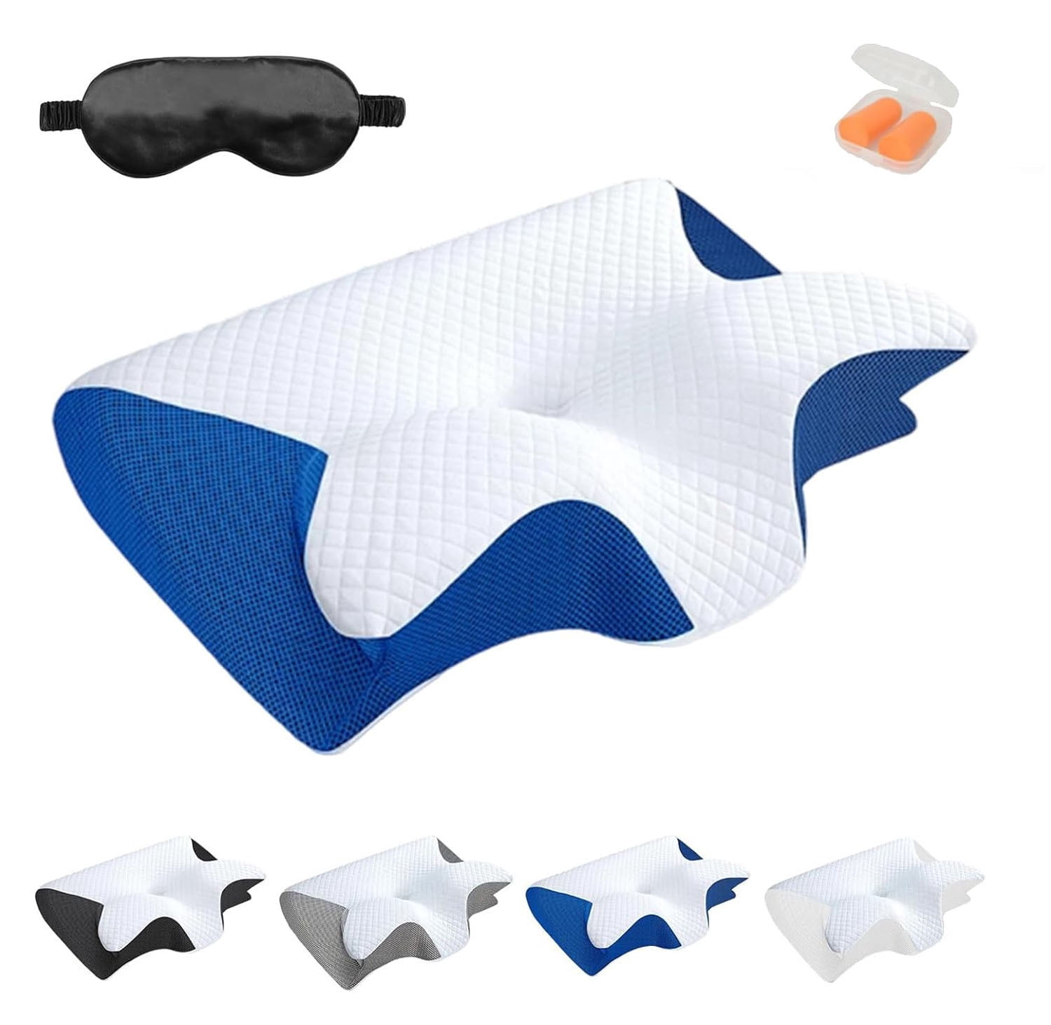Glovoro Pillow, Pillow for Sleep Apnea, Cervical Neck Traction Pillow ...