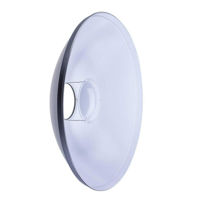 Glow 22" White Beauty Dish for Balcar White Lighting & Alien Bees Mount ...