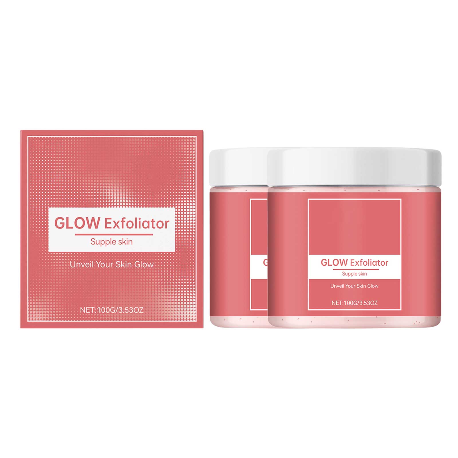 Glow Blanqueador Y Exfoliante â Natural Sugar Scrub for Face & Body ...