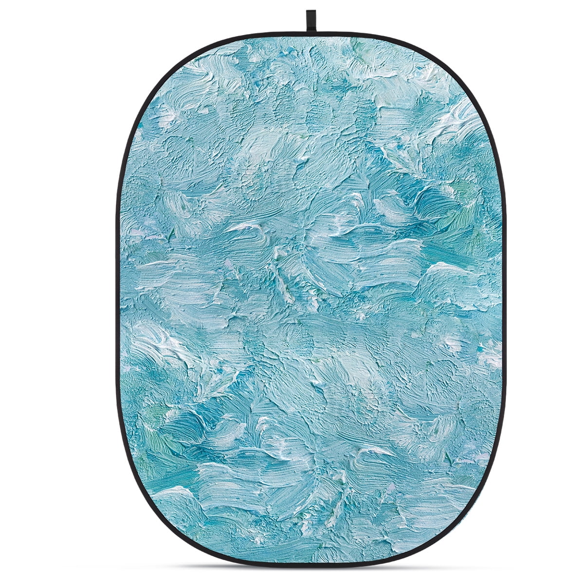 Glow CBA-PA0003 5x6.5' Fabric Collapsible Backdrop, Abstract Painting ...
