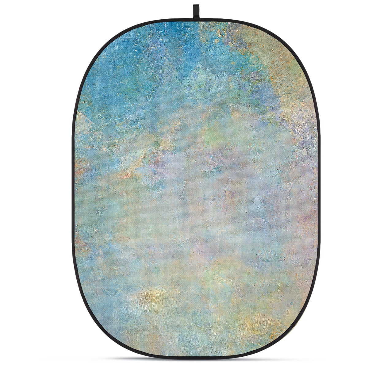 Glow CBA-PA0007 5x6.5' Fabric Collapsible Backdrop, Abstract Painting ...