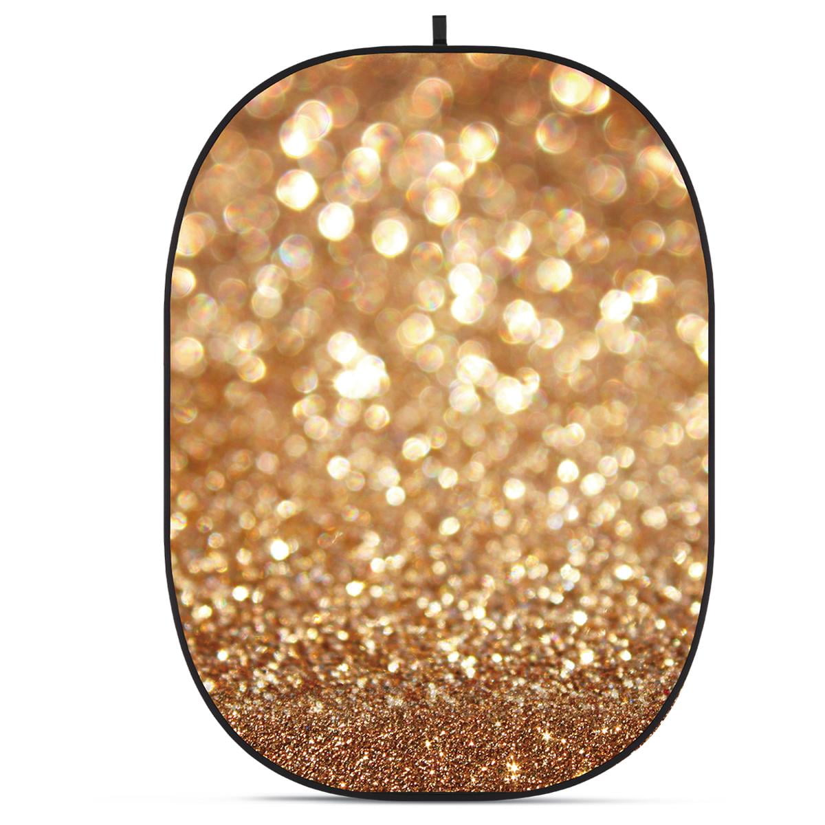 Glow CBA-TB0003 5x6.5' Fabric Collapsible Backdrop, Bokeh Textured ...