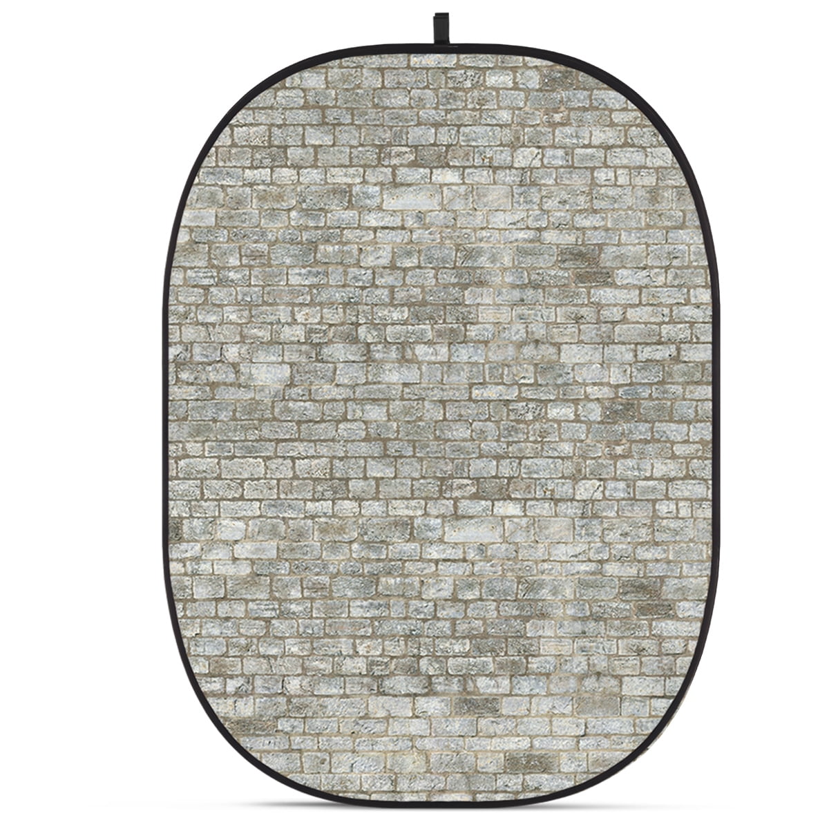 Glow CBA-WB0010 5x6.5' Fabric Collapsible Backdrop, Brick Wall ...