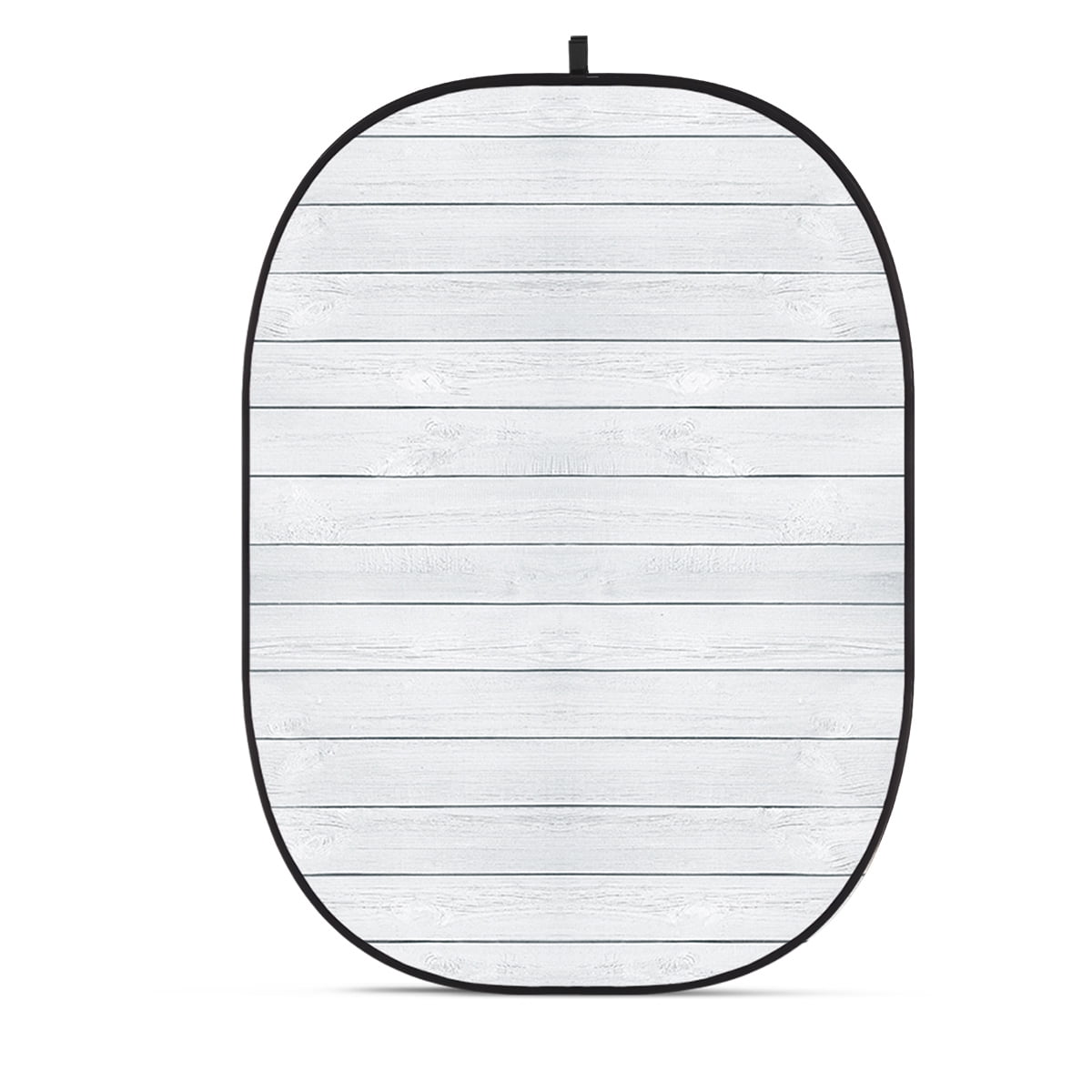 Glow CBA-WW0011 5x6.5' Fabric Collapsible Backdrop, Wooden Wall ...