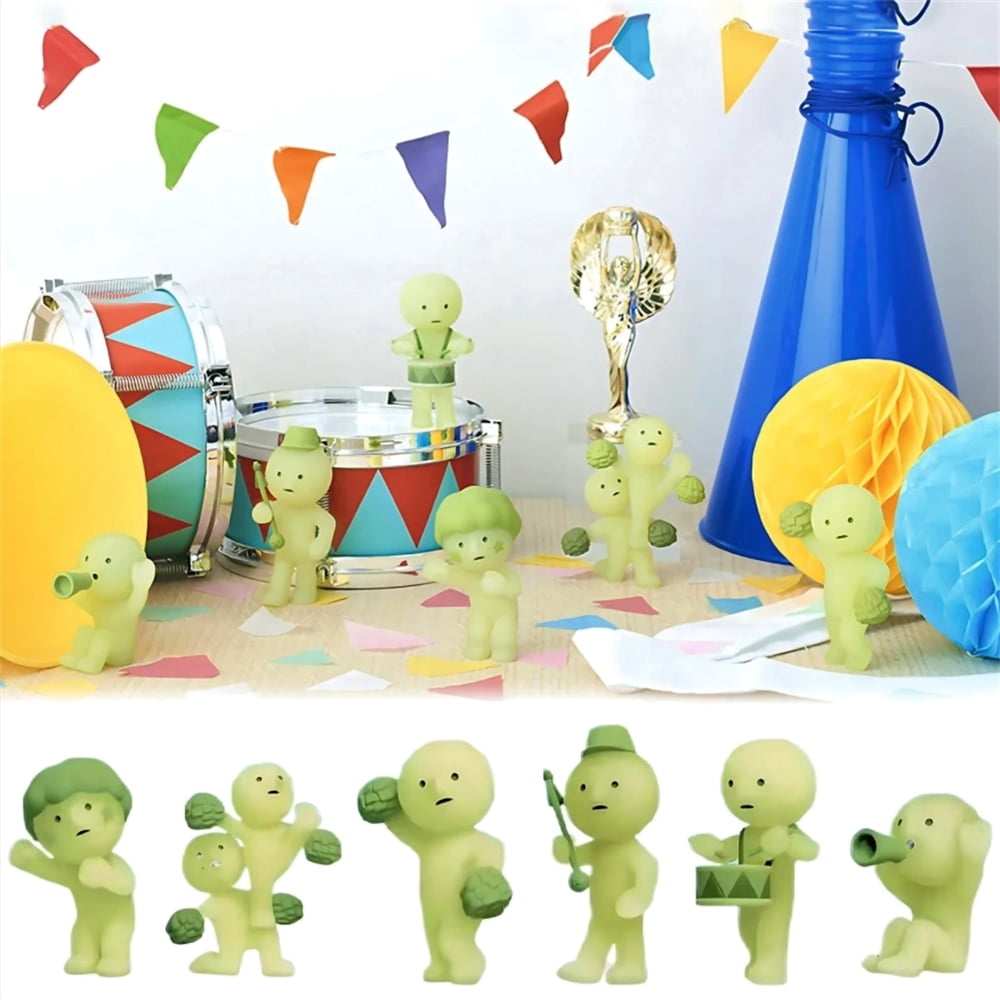 Glow in The Dark Figure, Cheer Series # 12pcs Action Figures ...