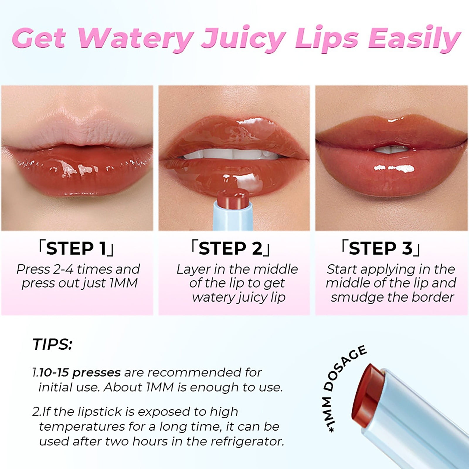 Glow in The Dark Lipstick Lip Tint Lip Bar Makeup Artist Makeup Forever ...