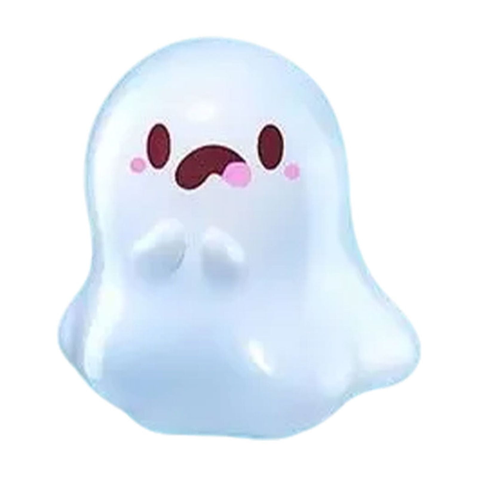 Glow in The Dark Mini Ghost Figures with Box,Ghost Figurines in 6 ...
