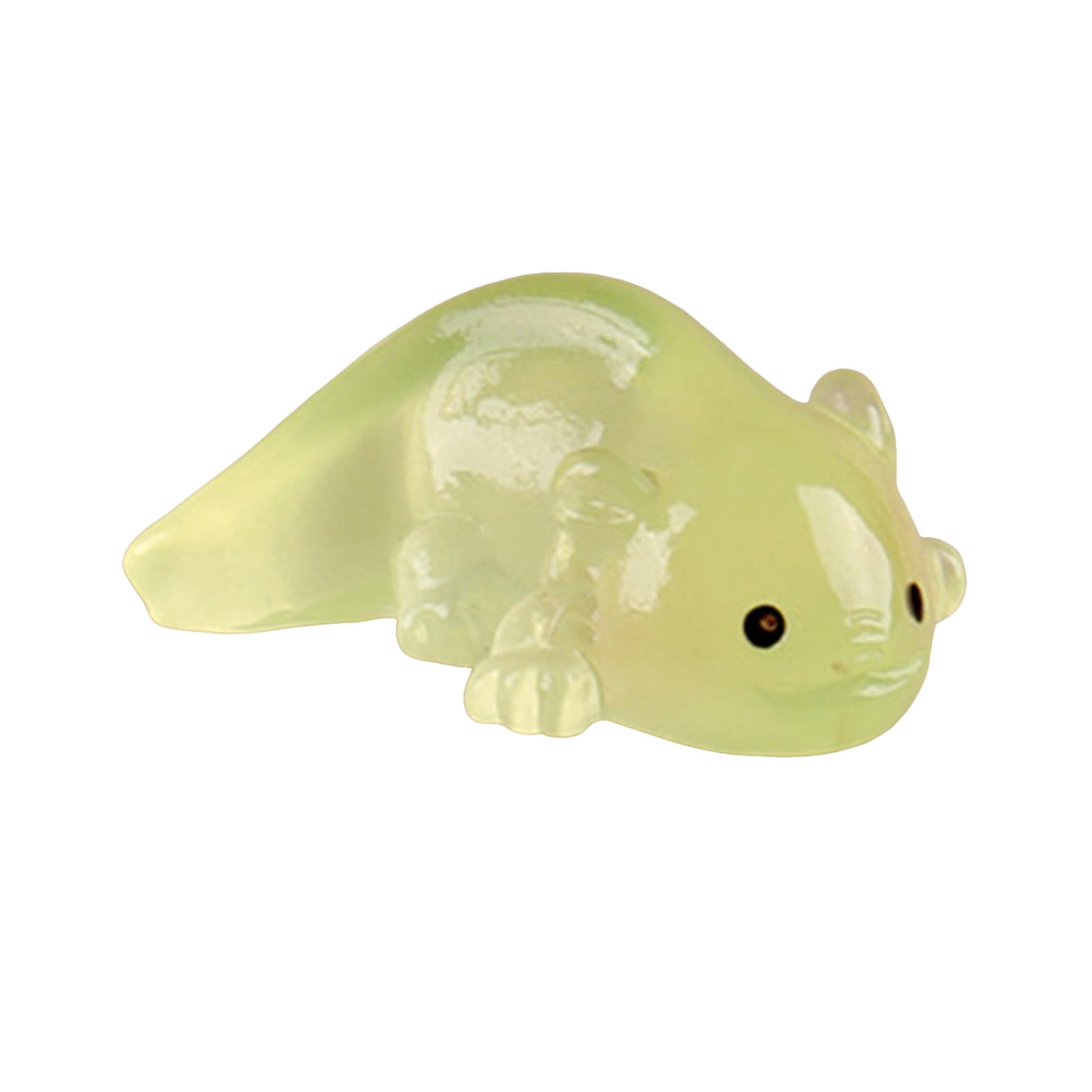 Glow in The Dark Mini Resin Axolotl, 72Pcs 1.2 Inch Small Animal ...