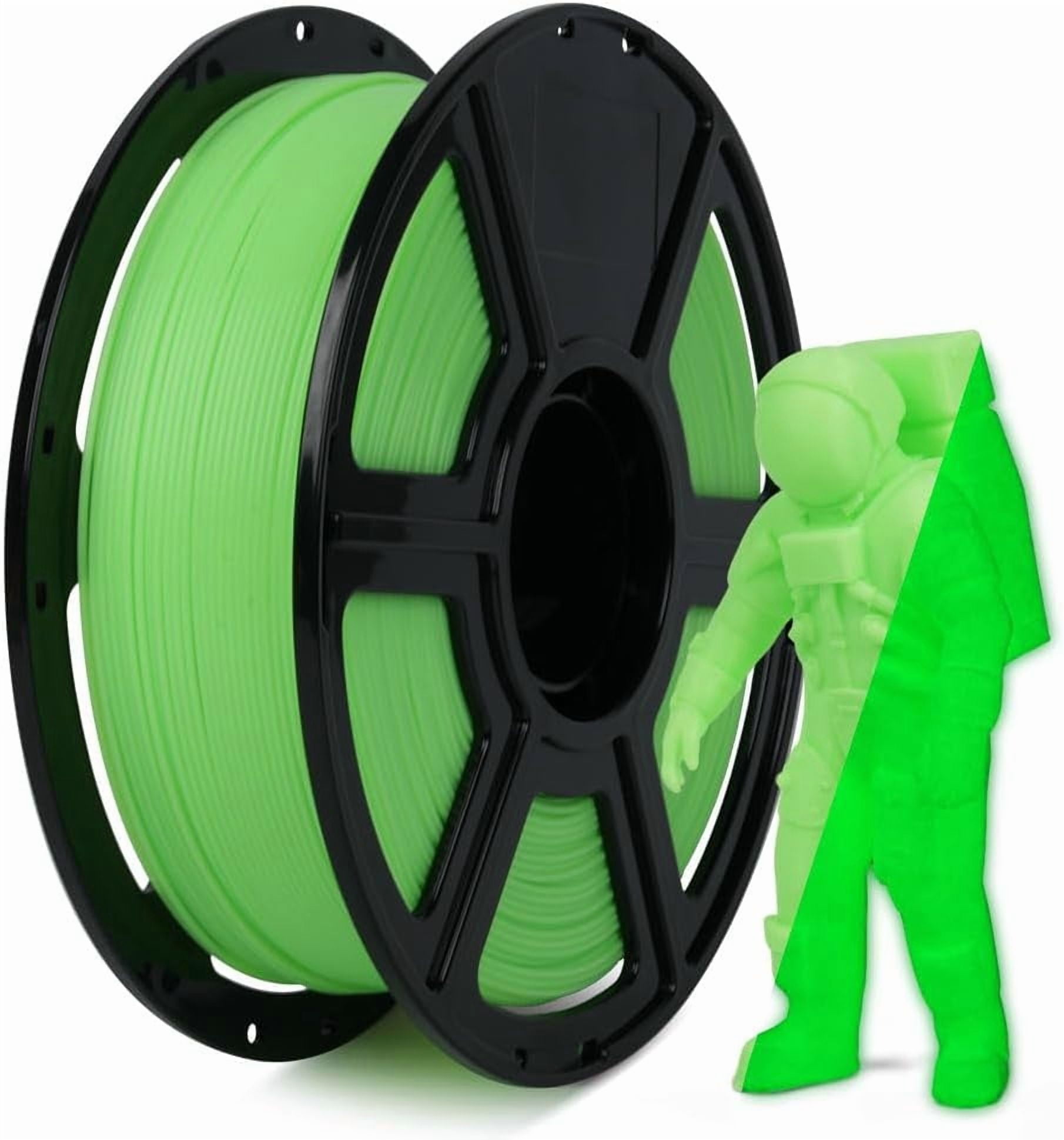 Glow in The Dark Rapid PLA Filament 1.75mm, High Flow Speedy 3D Printer ...