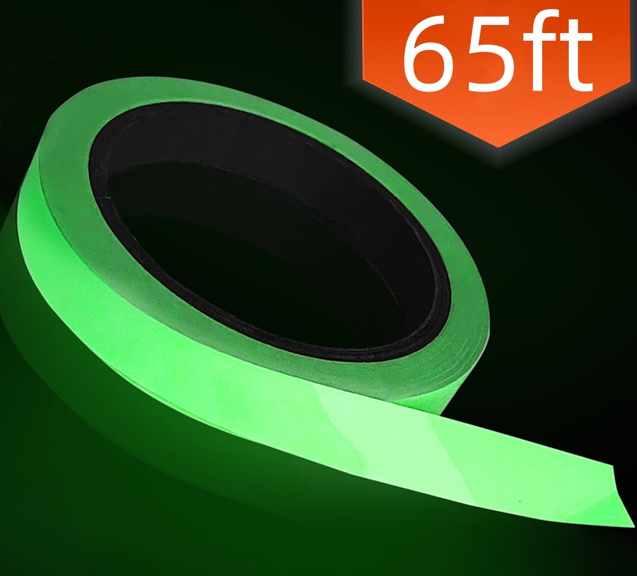 Glow in The Dark Tape Reflective Tape Outdoor Safety Caution Neon Tape ...