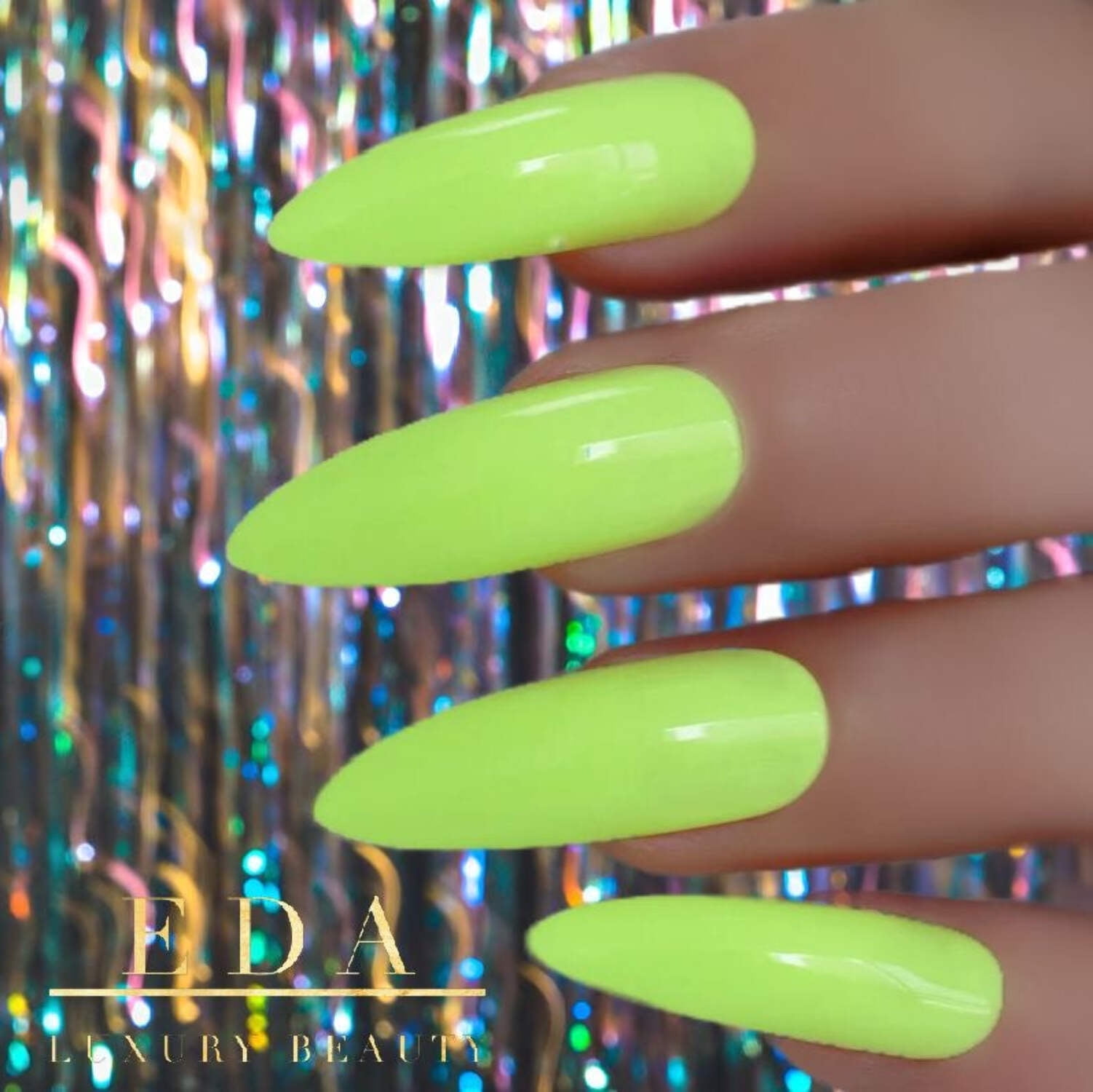 Long Neon Nails