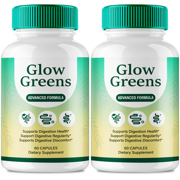 Glow Greens Capsules, Premium GlowGreens Gut Health Supplement Pills ...