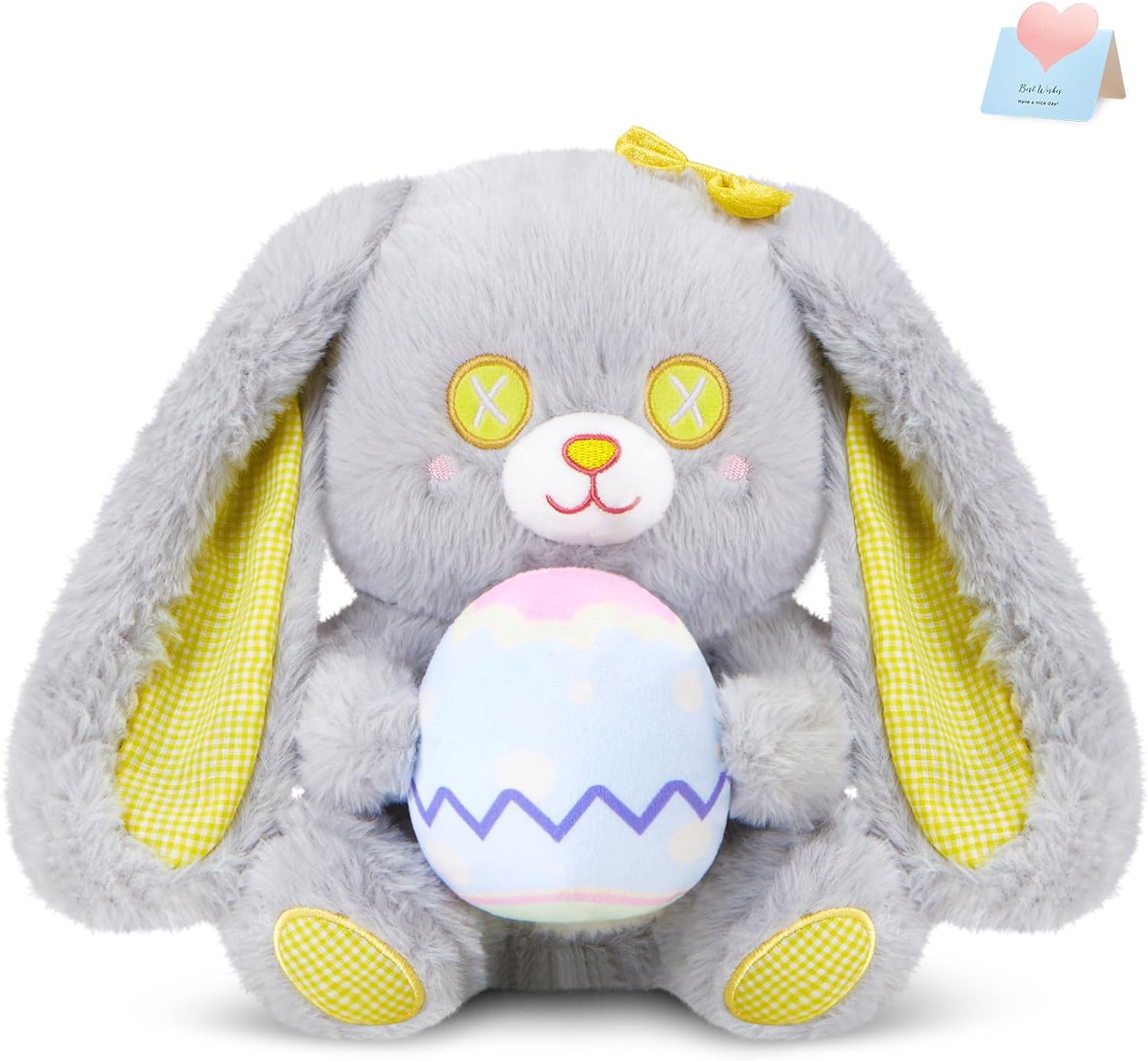 Soft Plush Bunnies Stuffed Animals, Long Ear Bunny Rabbit Easter ...