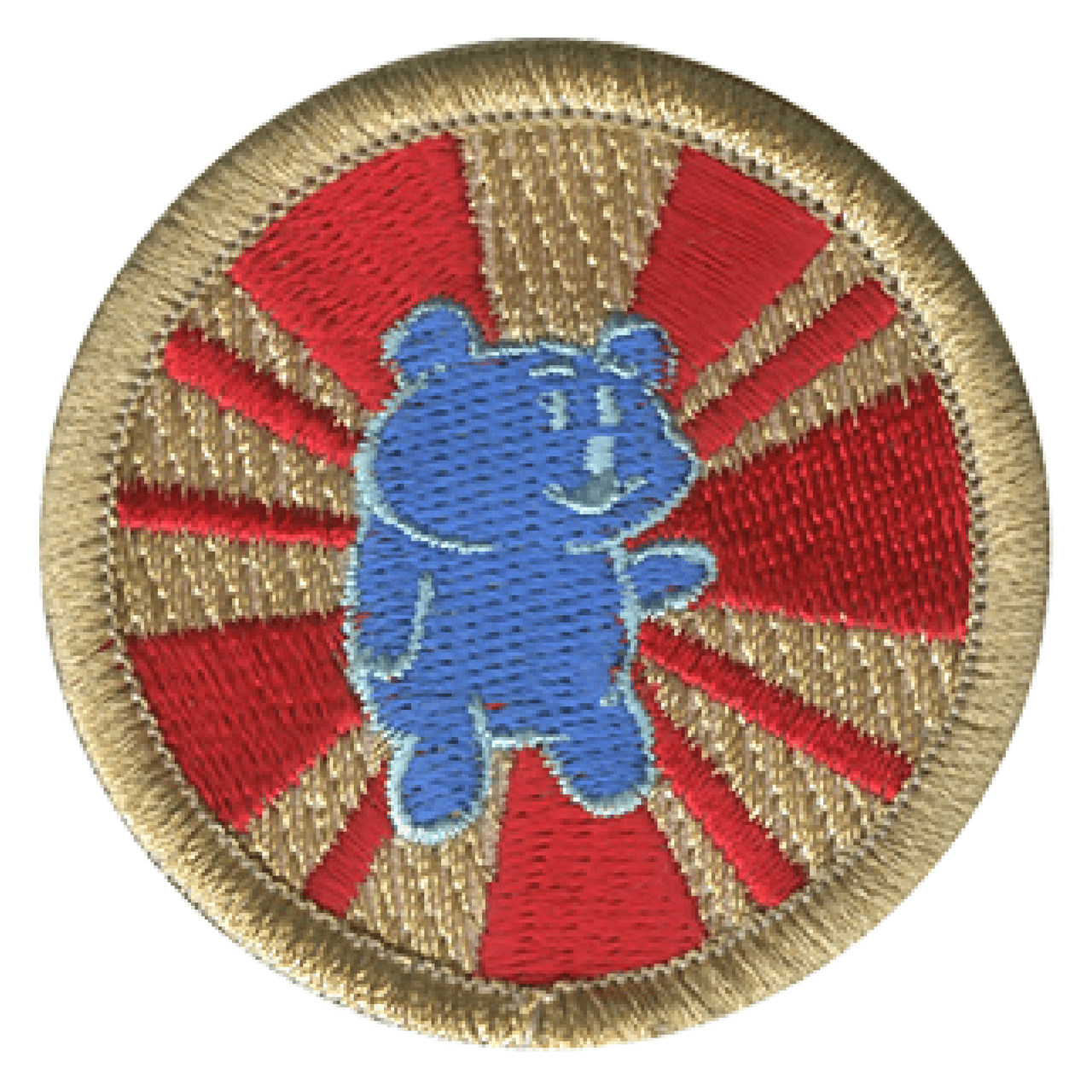 Glow Gummy Bear Scout Patrol Patch (Sew-on) - ClassB - Walmart.com