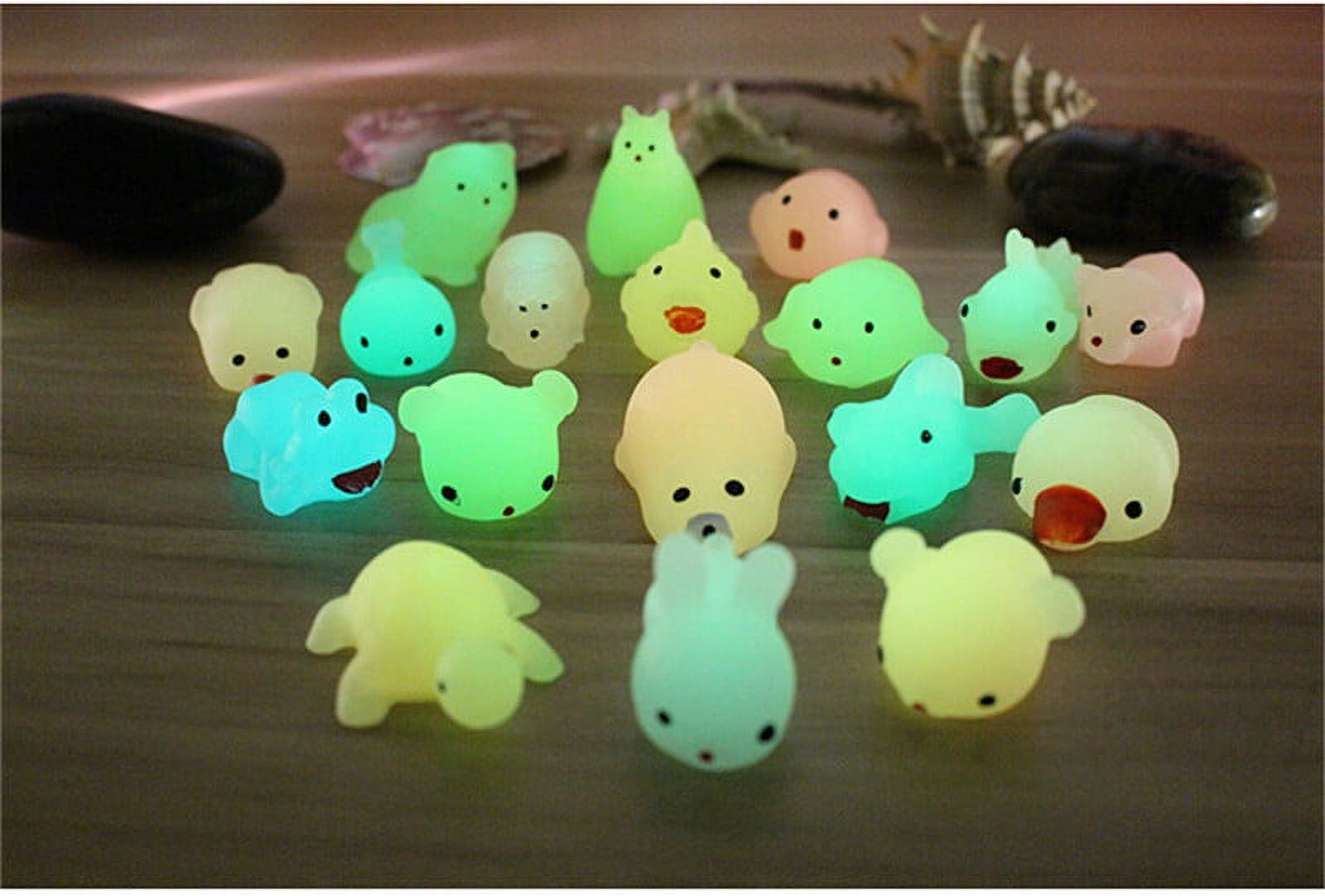 Glow In Cute Mochi Sheep Squishy Squeeze Healing Toy Kawaii Collection ...