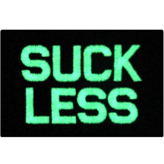 Glow In Dark Suck Less Military Morale Tactical Embroidered Applique ...