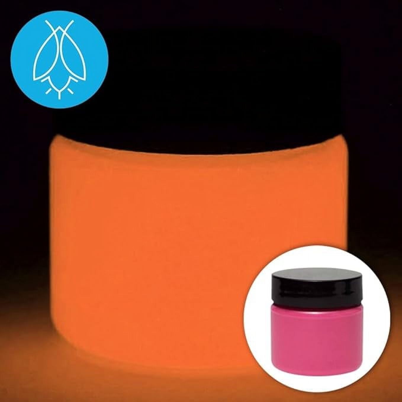 Glow In The Dark Acrylic Paint - Fluorescent Paints with 5+ Color ...