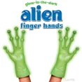 Glow-In-The-Dark Alien Finger Hand (Set Of 2) Ufo Puppet Toys - Archie ...