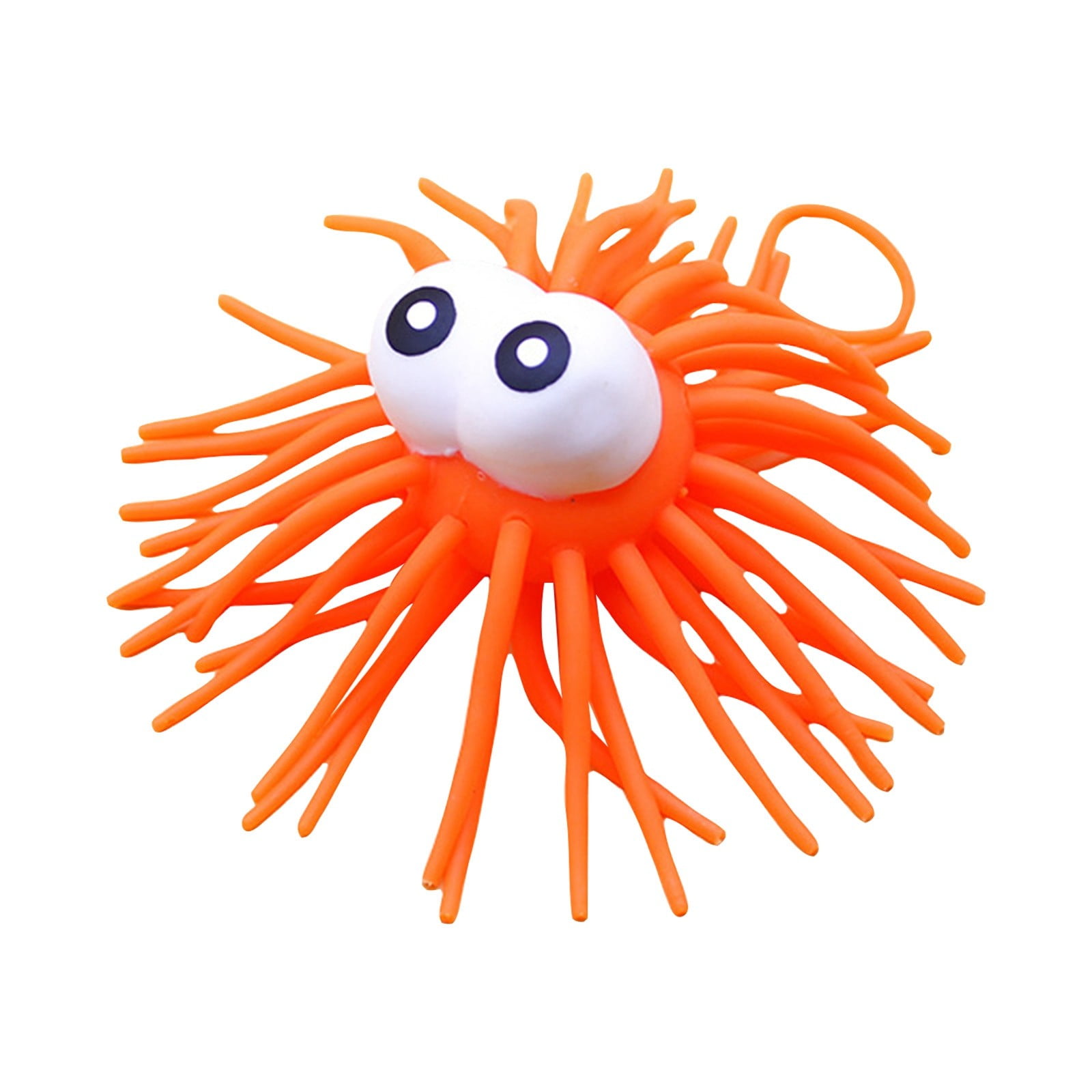 Glow In The Dark Elastic Soft Pad Ball With Raised Eyes Random Color ...