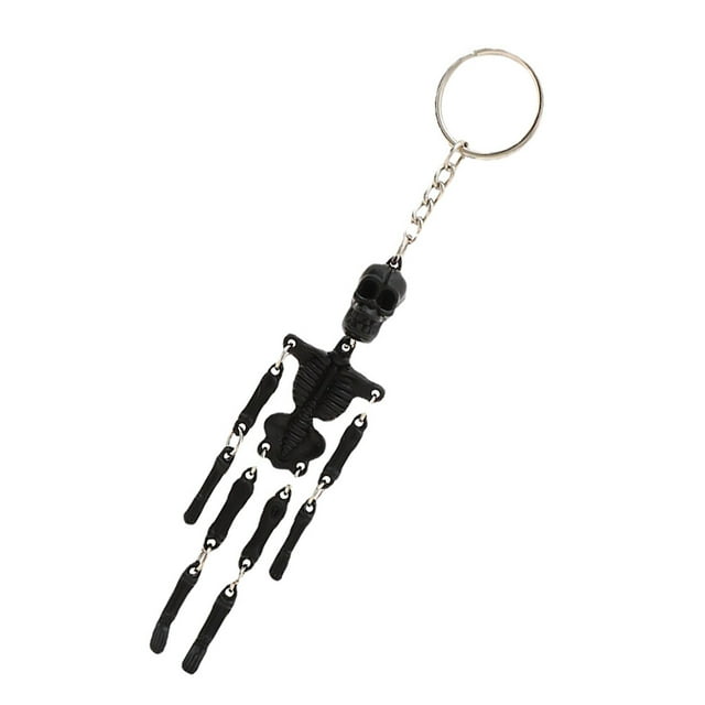 Glow In The Dark Keychain Skull Pendant Keychain Cool Ring - Walmart.com