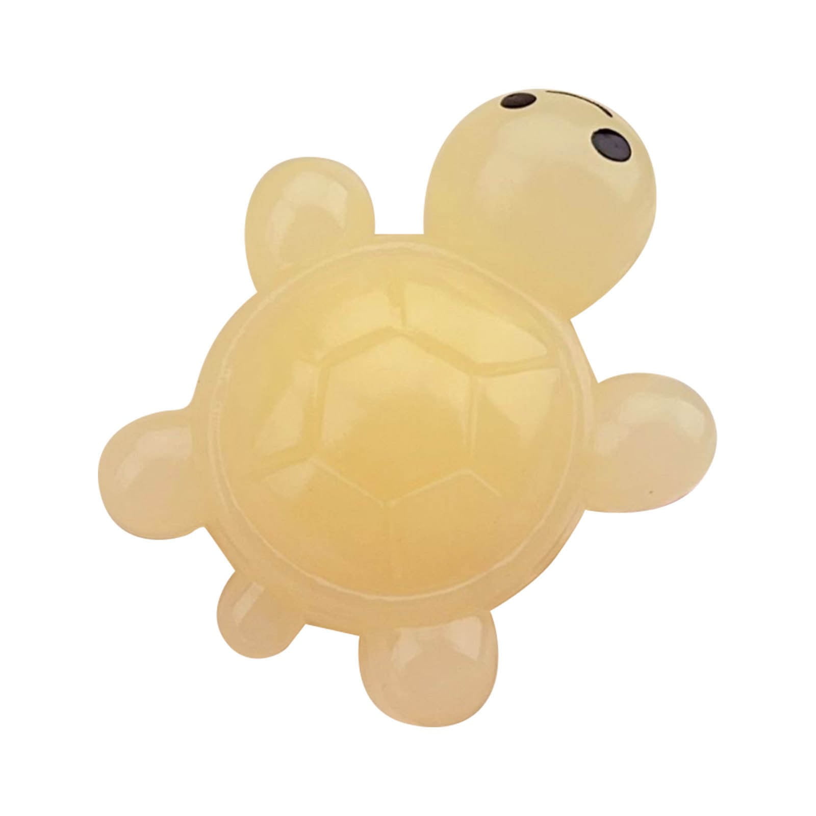 Glow In The Dark Macaron Turtle Toy Pinching Cute Slow Rising Stress ...