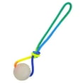 Glow In The Dark PuppyBall Luminous Toy with Rope for Small Medium and ...