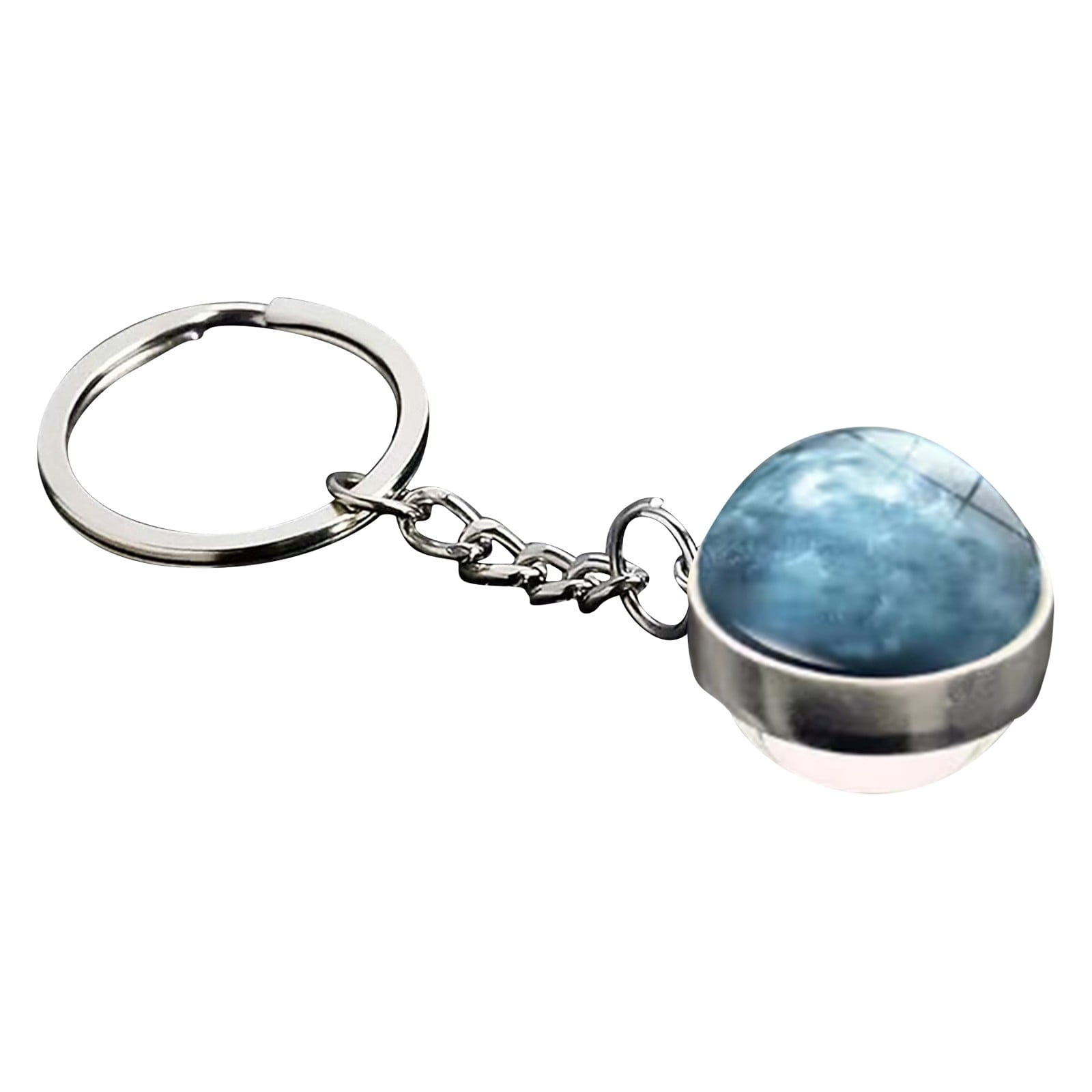 Glow In The Dark Solar System Planet Keychain Earth Saturn Moon Sun ...