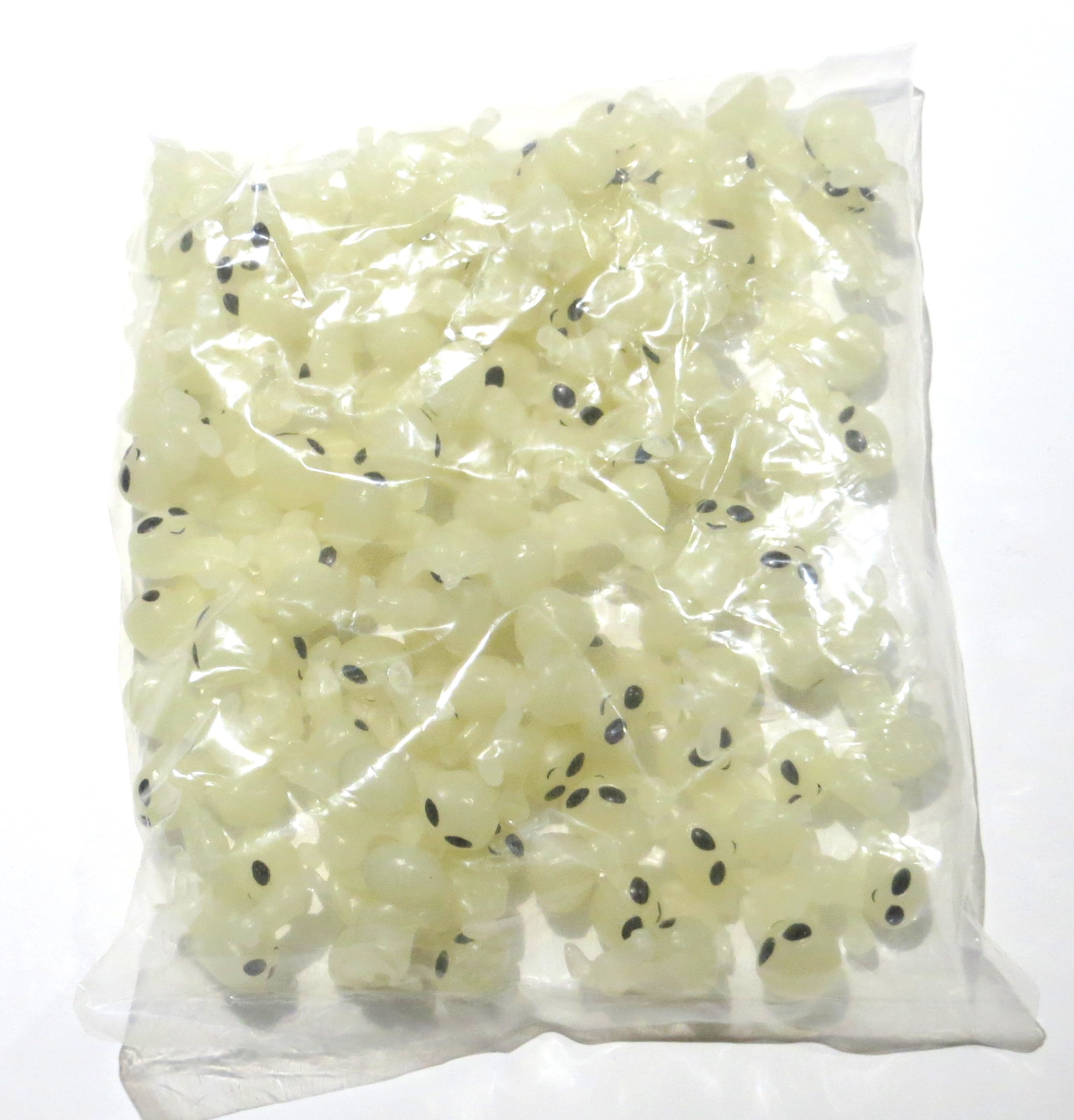 Glow In the Dark Aliens Figure 100 Assorted (Cake Toppers, Party Favors ...