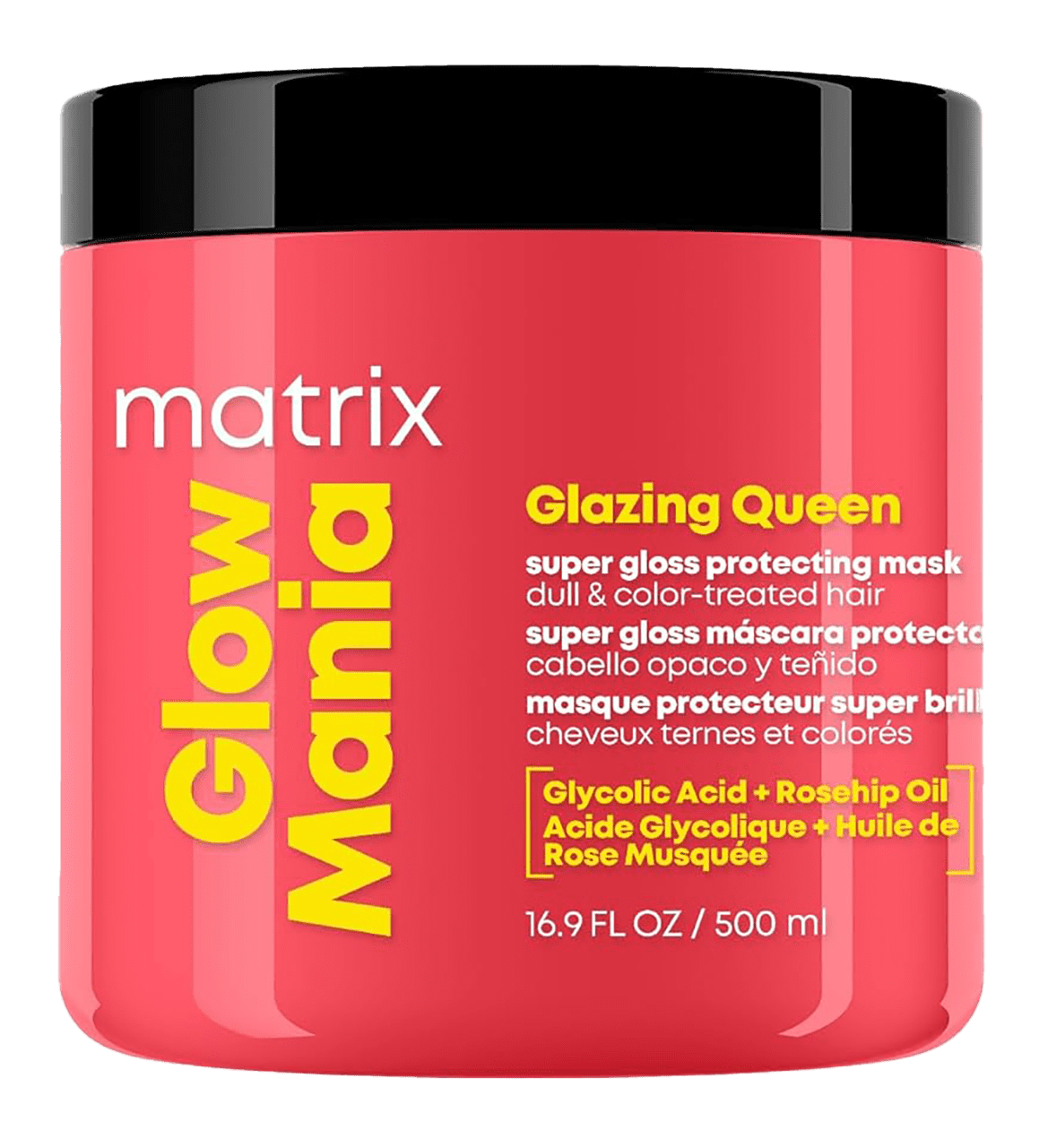 Glow Mania Super Gloss Protecting Mask Glow Mania by Matrix 16.9 oz ...