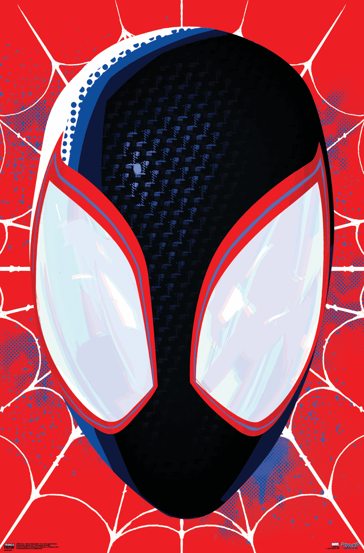 Marvel Spider-Man Glow-In-The-Dark Wall Poster for Kids Bedroom Decor ...